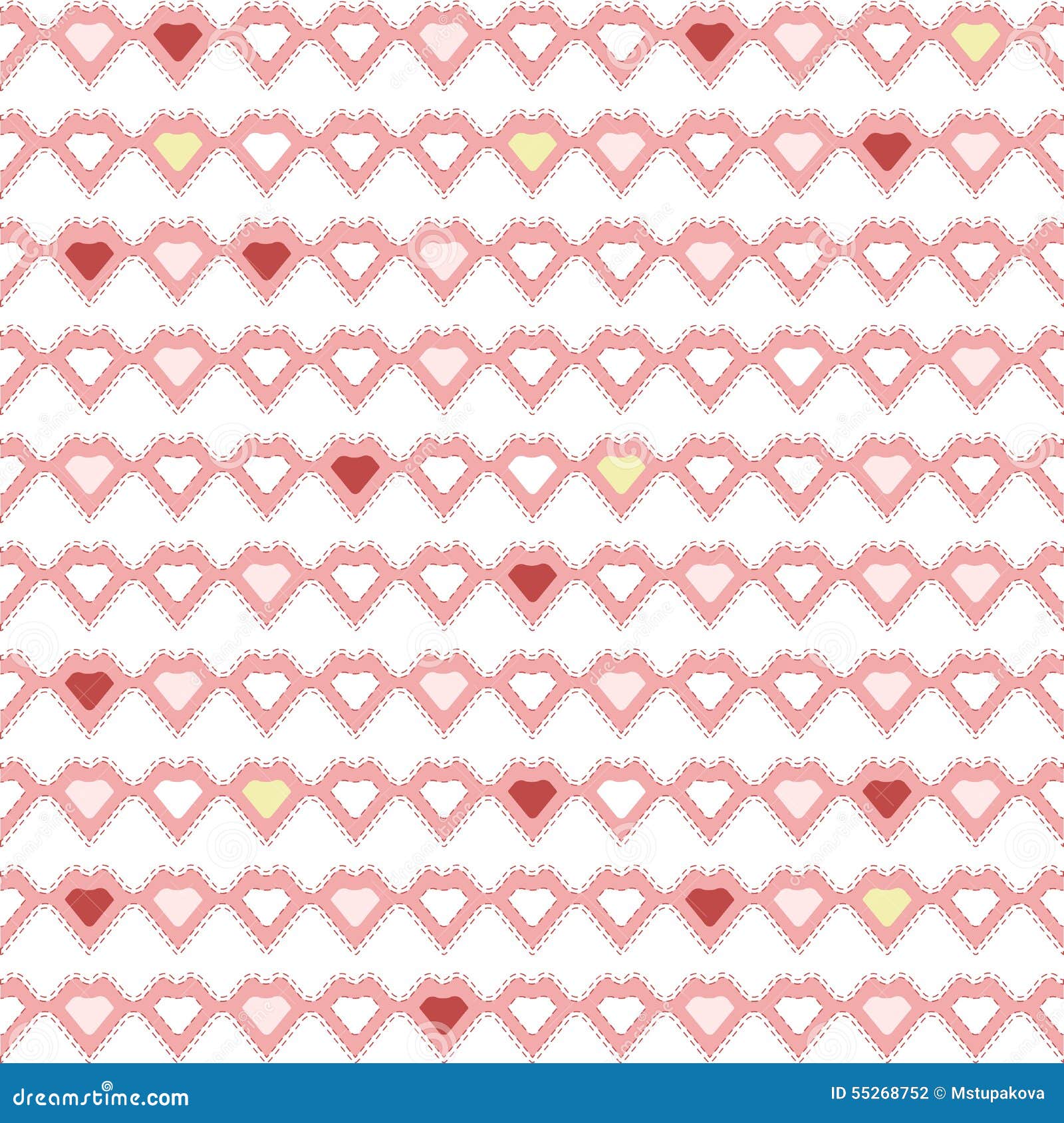 Heart Texture Seamless On White Background Royalty-Free Stock Image ...