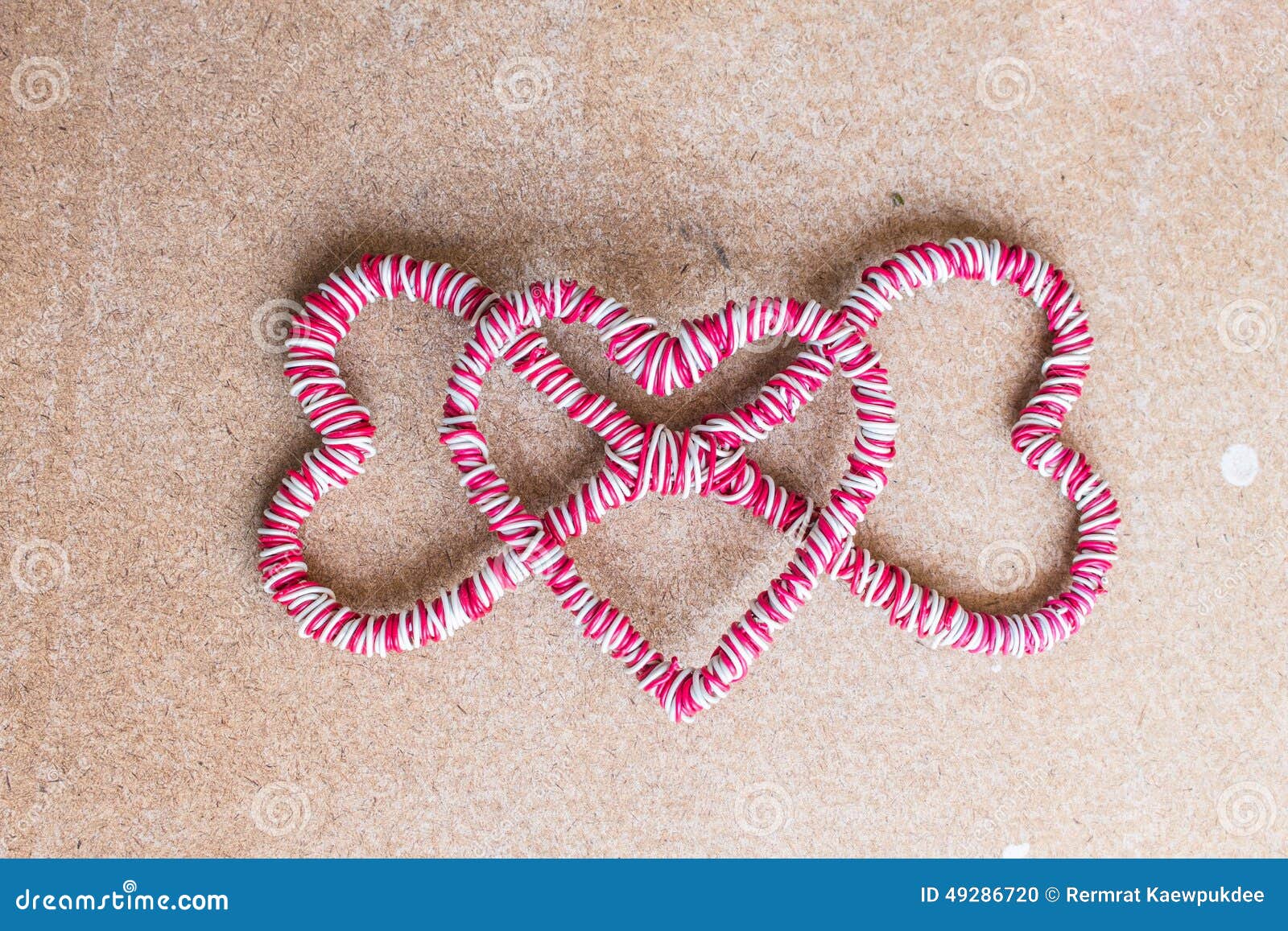 Heart of three stacked stock photo. Image of blank, love - 49286720