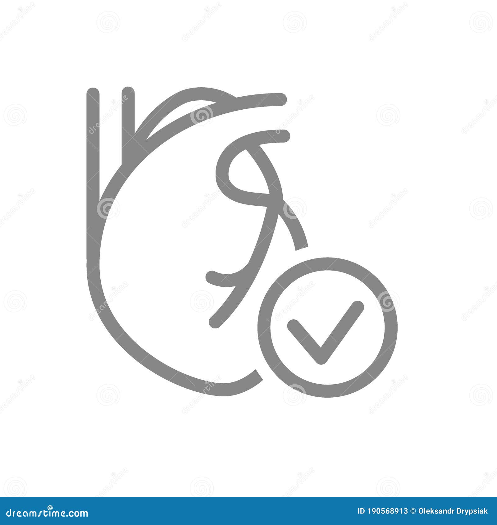 Heart with Tick Checkmark Line Icon. Healthy Internal Organ Symbol ... Heart with Tick Checkmark Line Icon. Healthy Internal Organ Symbol ...