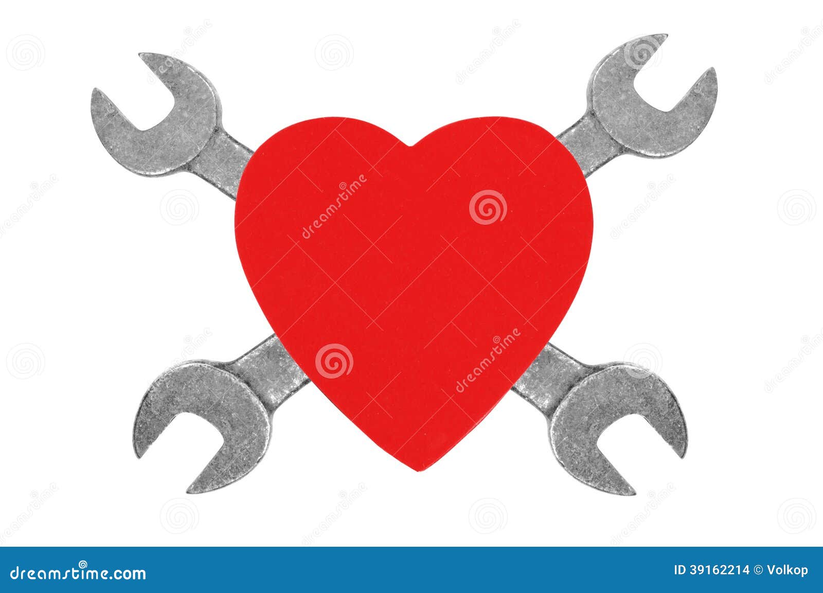 Heart and Tools. Concept: Renovation of Heart Stock Photo - Image of ...