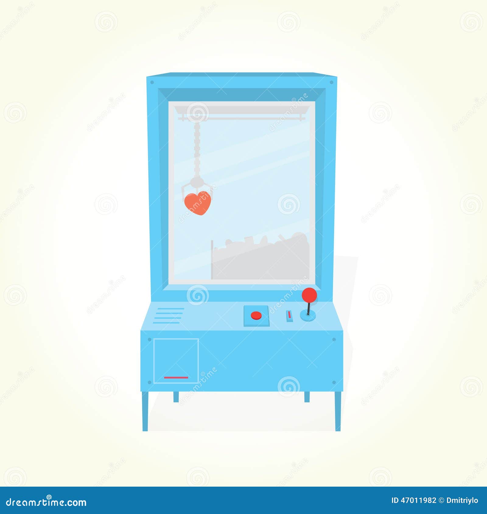 Claw Machine Silhouette Black And White Icon Logo Royalty-Free Stock ...