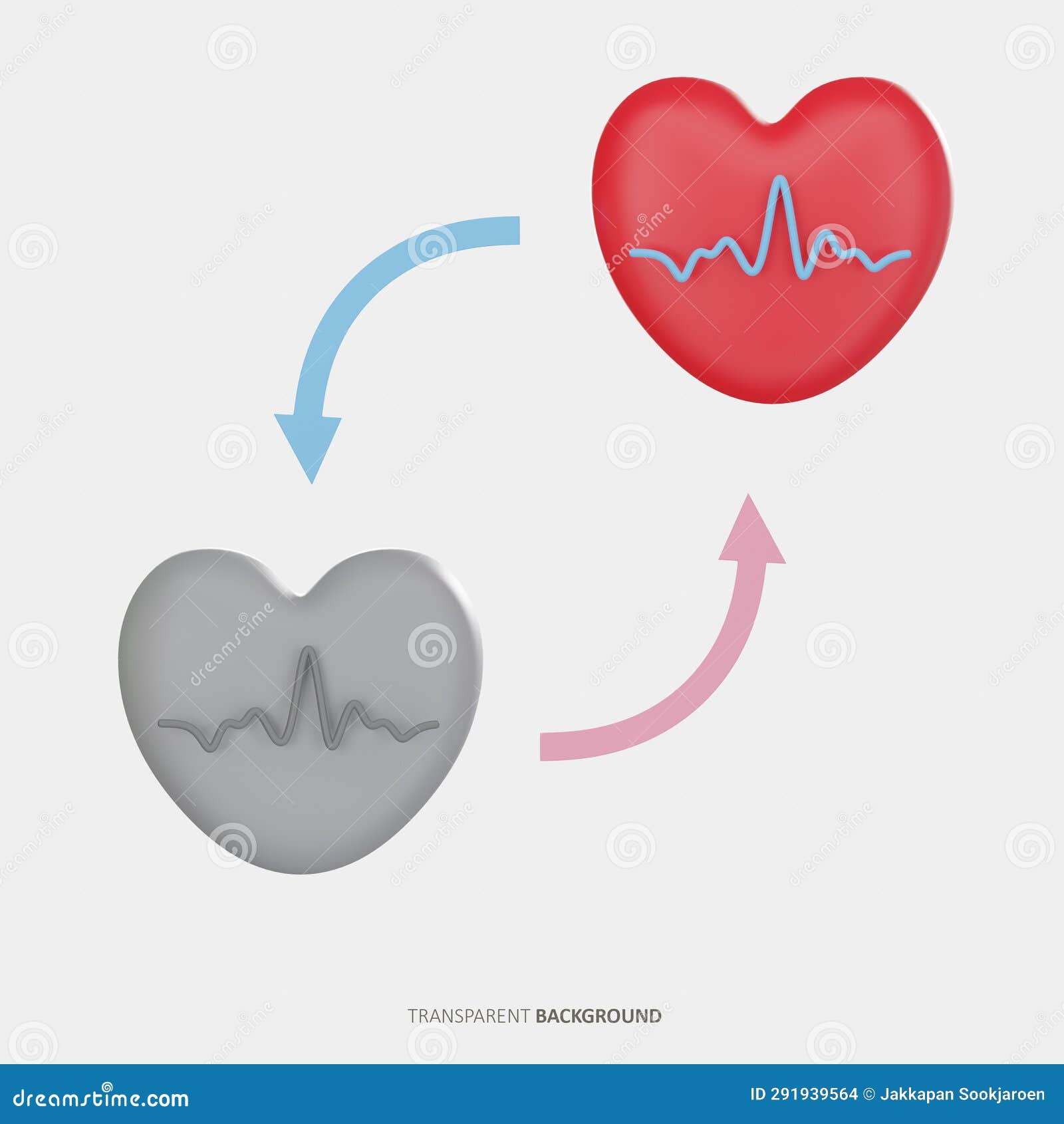 Heart Transplant 3D Icon Illustration Stock Photo - Illustration of ...