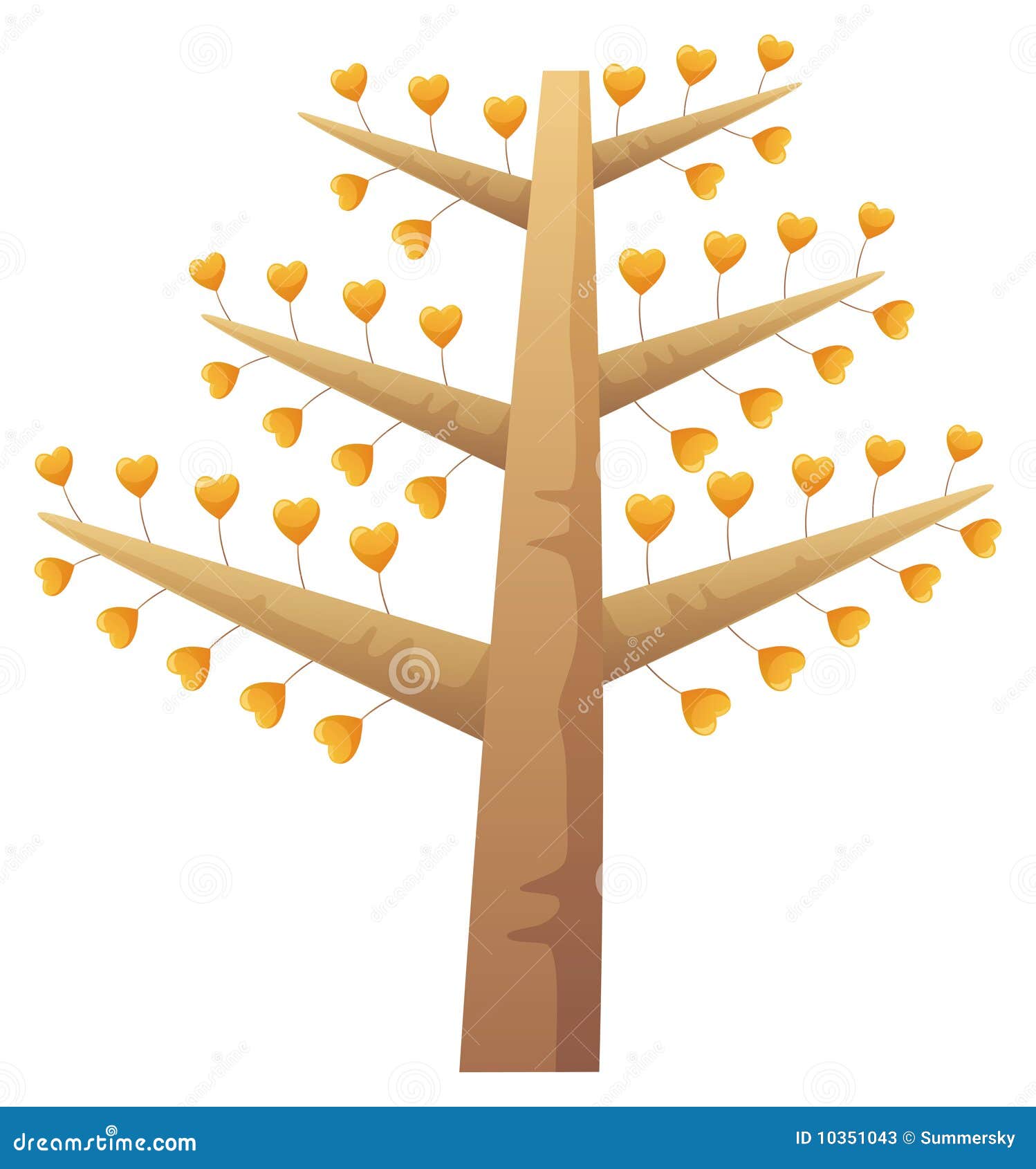 Heart Tree Picture. Image: 10351043