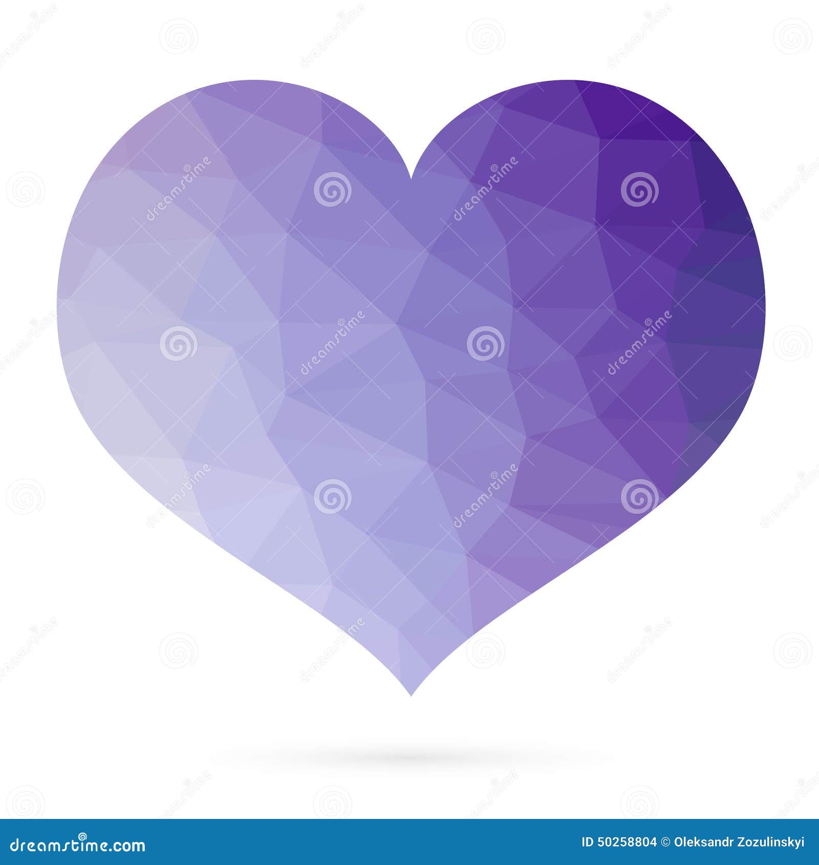 Heart of triangles. Raster stock illustration. Illustration of triangle ...