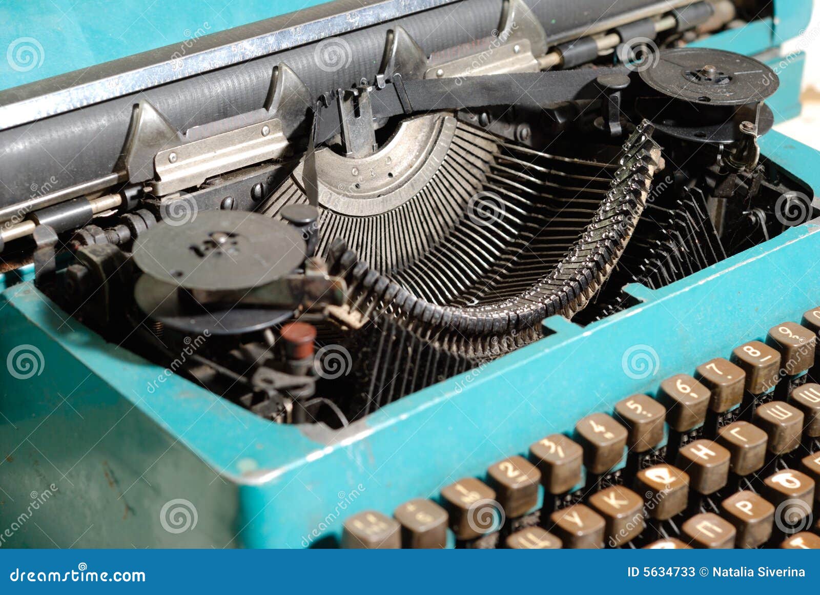 Heart Of Typewriter Picture. Image: 5634733