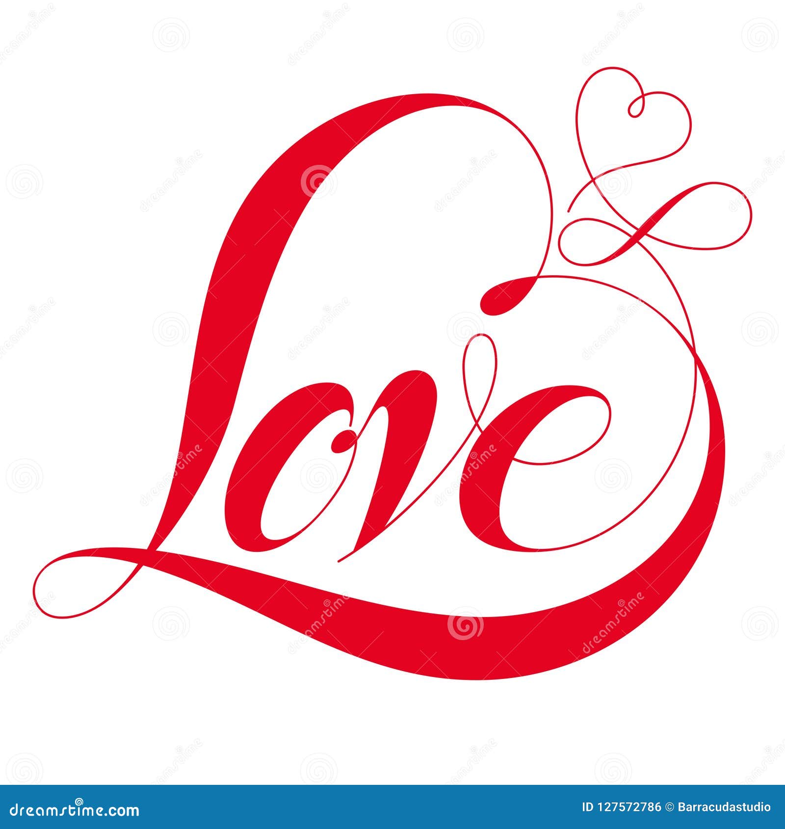 Love Typography. Heart Typography. Stock Vector - Illustration of ...