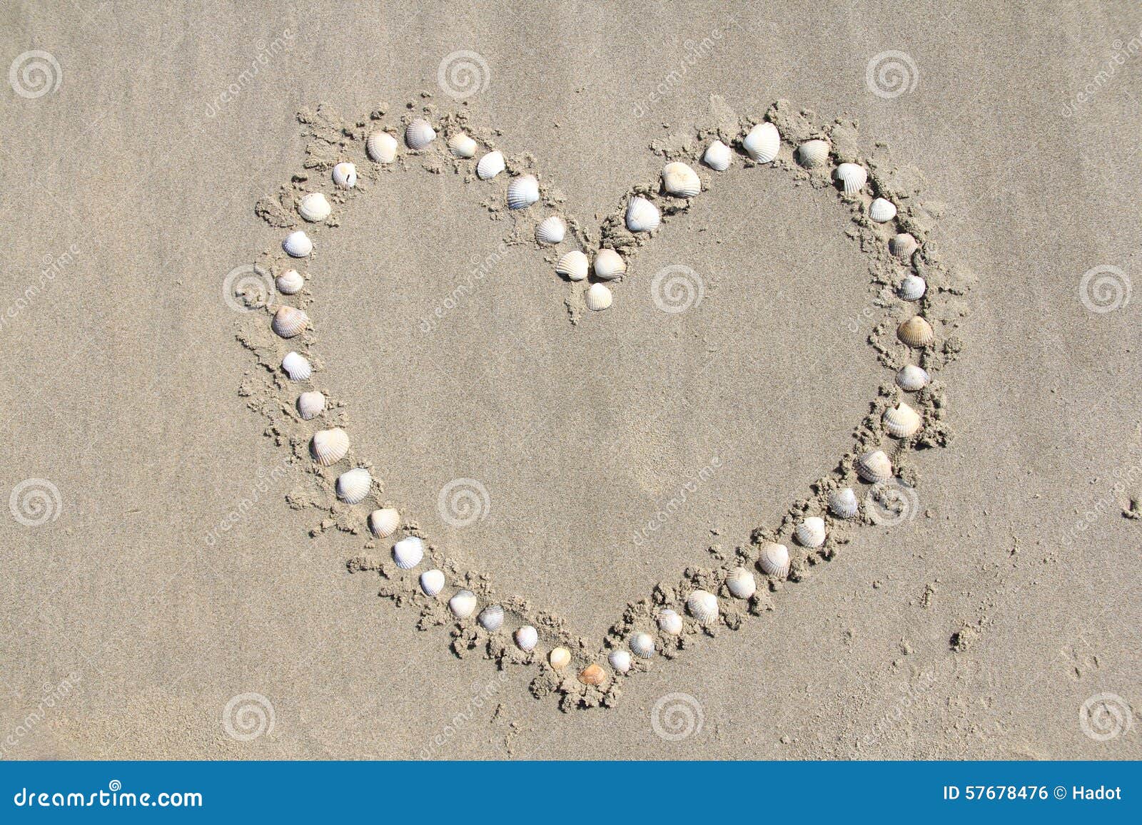 Heart stock photo. Image of shapes, shell, love, shore - 57678476