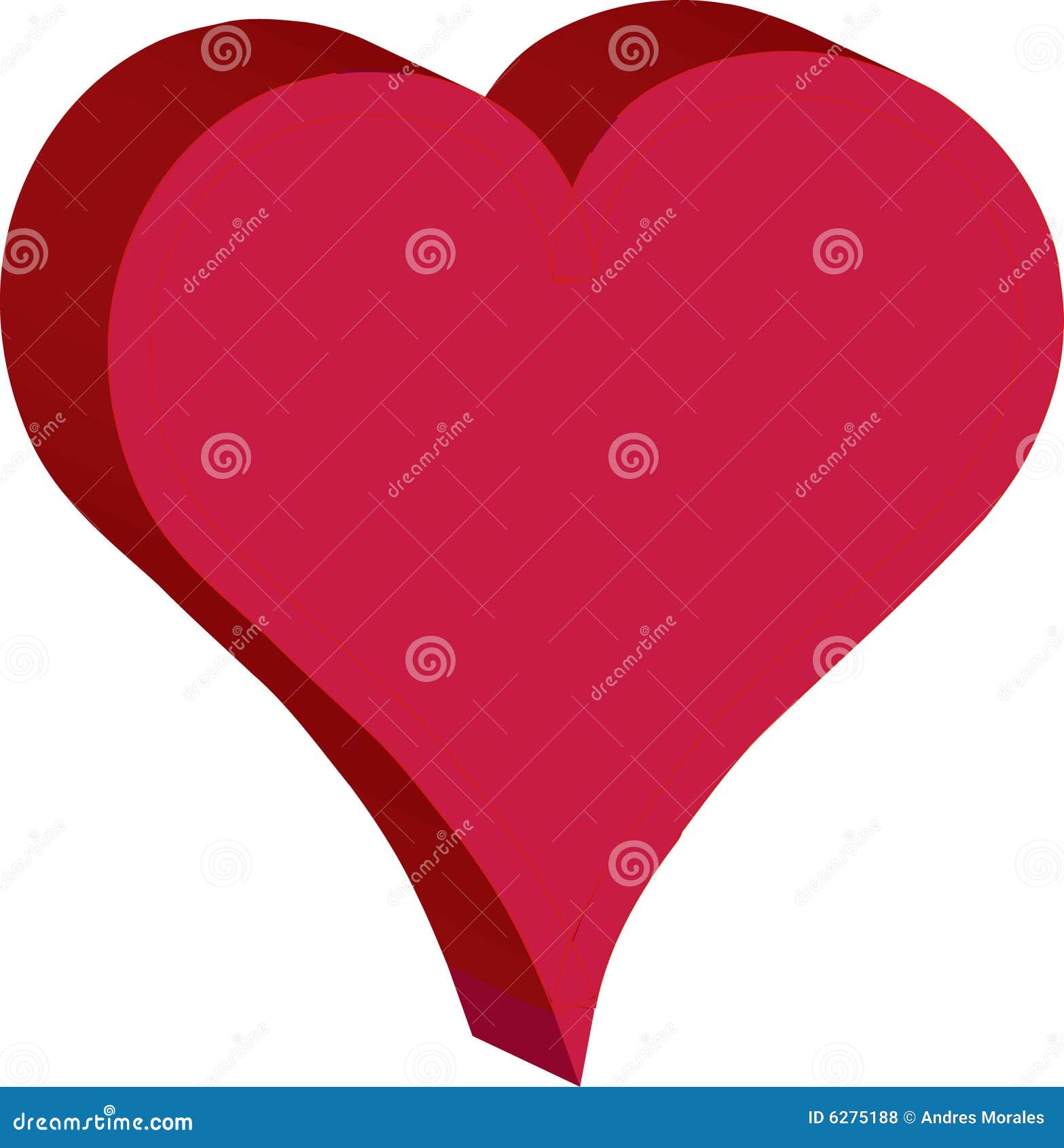 Heart Vector Picture. Image: 6275188