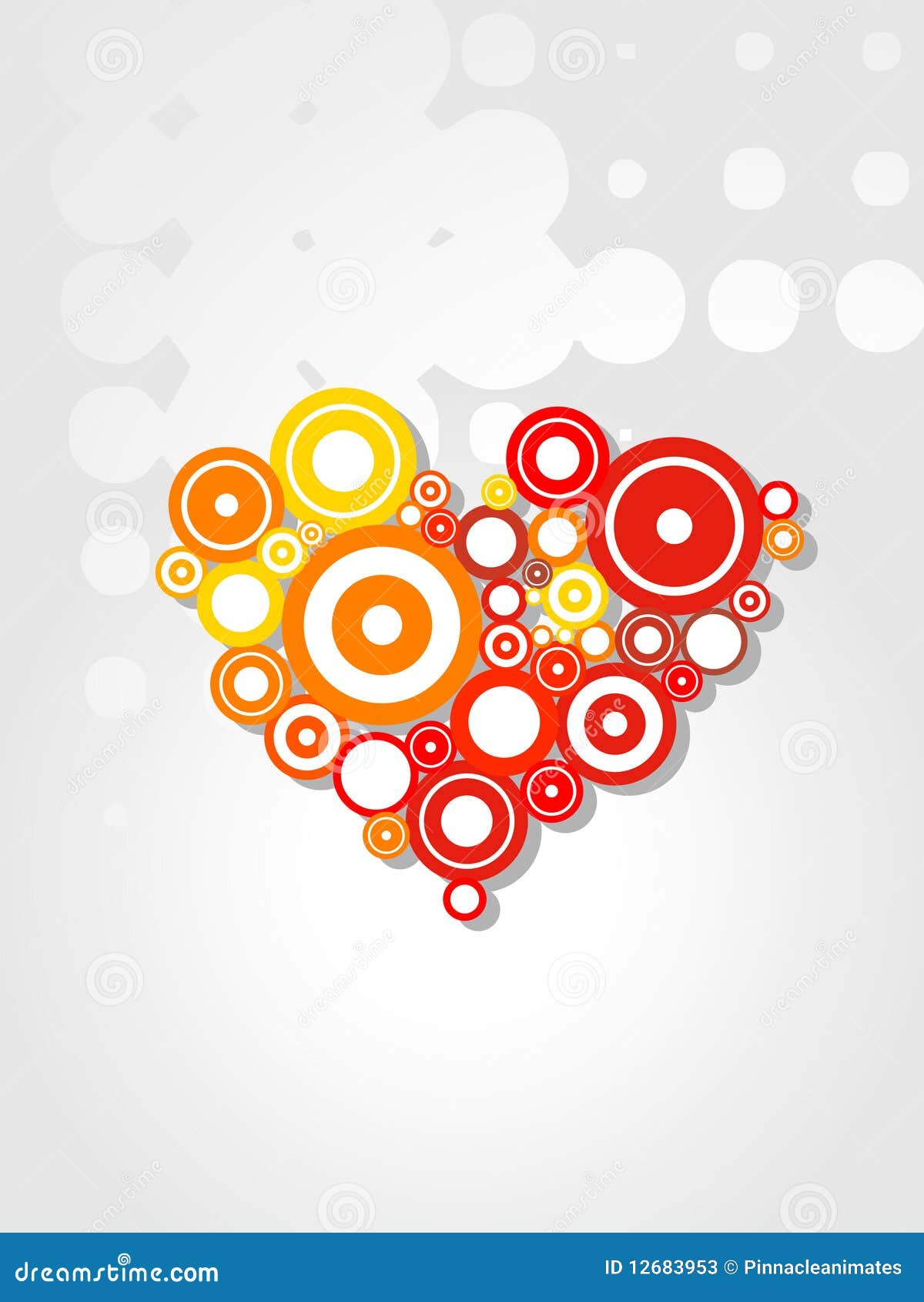 Heart Vector Aristic Design Stock Vector - Illustration of card ...