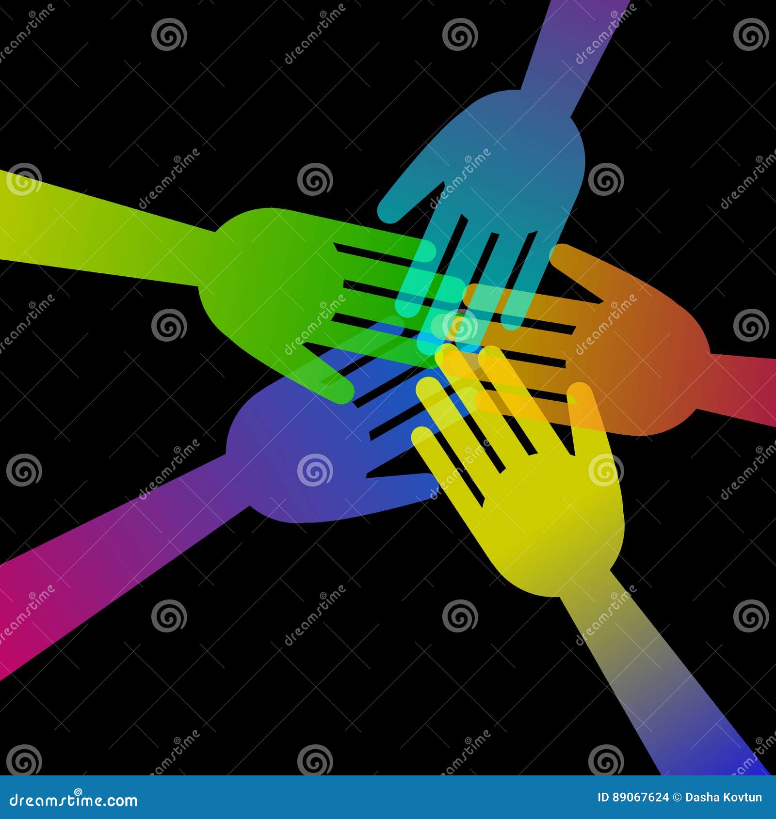 Heart Vector Hand Icon Love Symbol Help Shape Sign Stock Vector ...