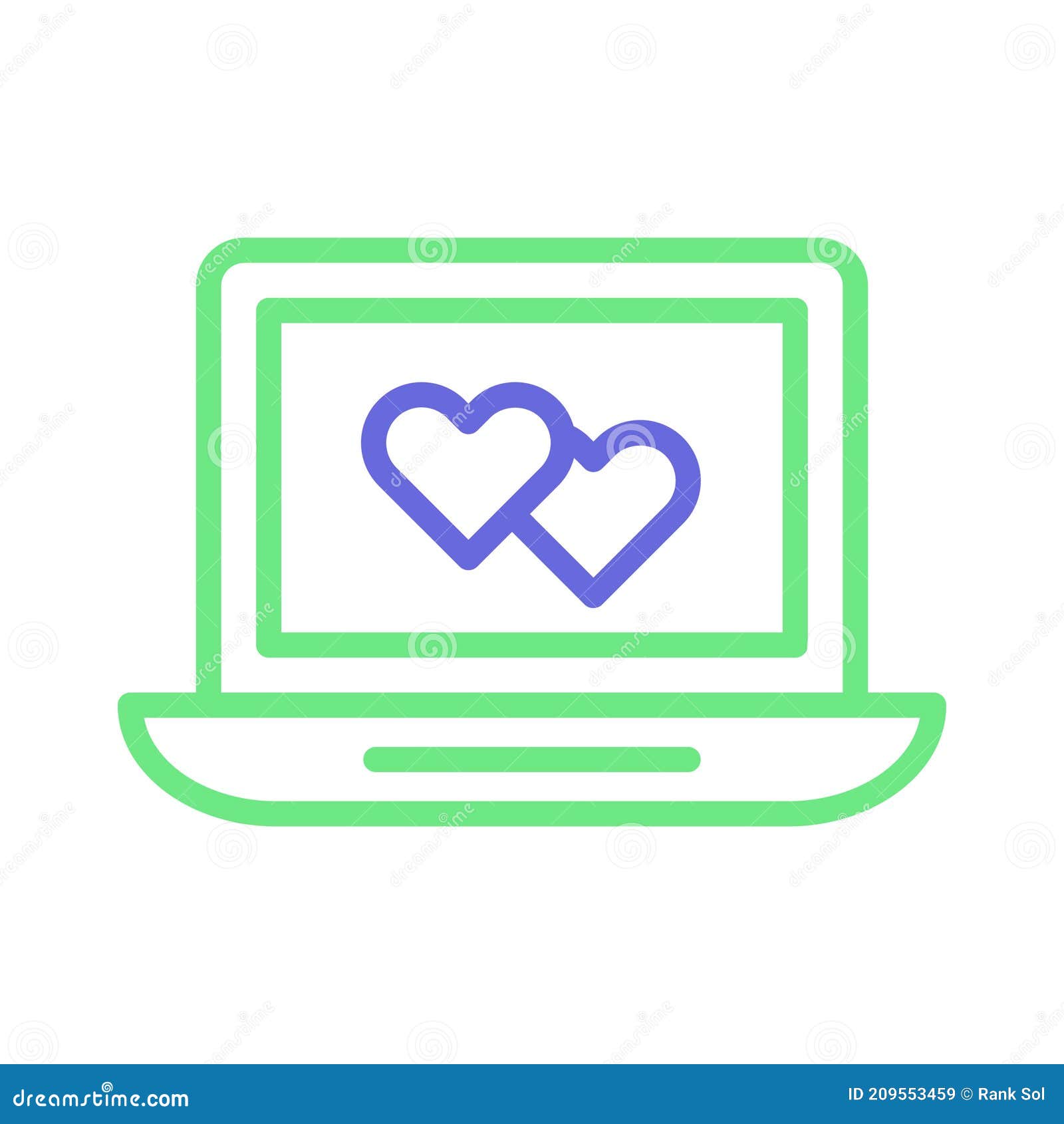 Heart Wallpaper Isolated Vector Icon that Can Be Easily Modified or ...