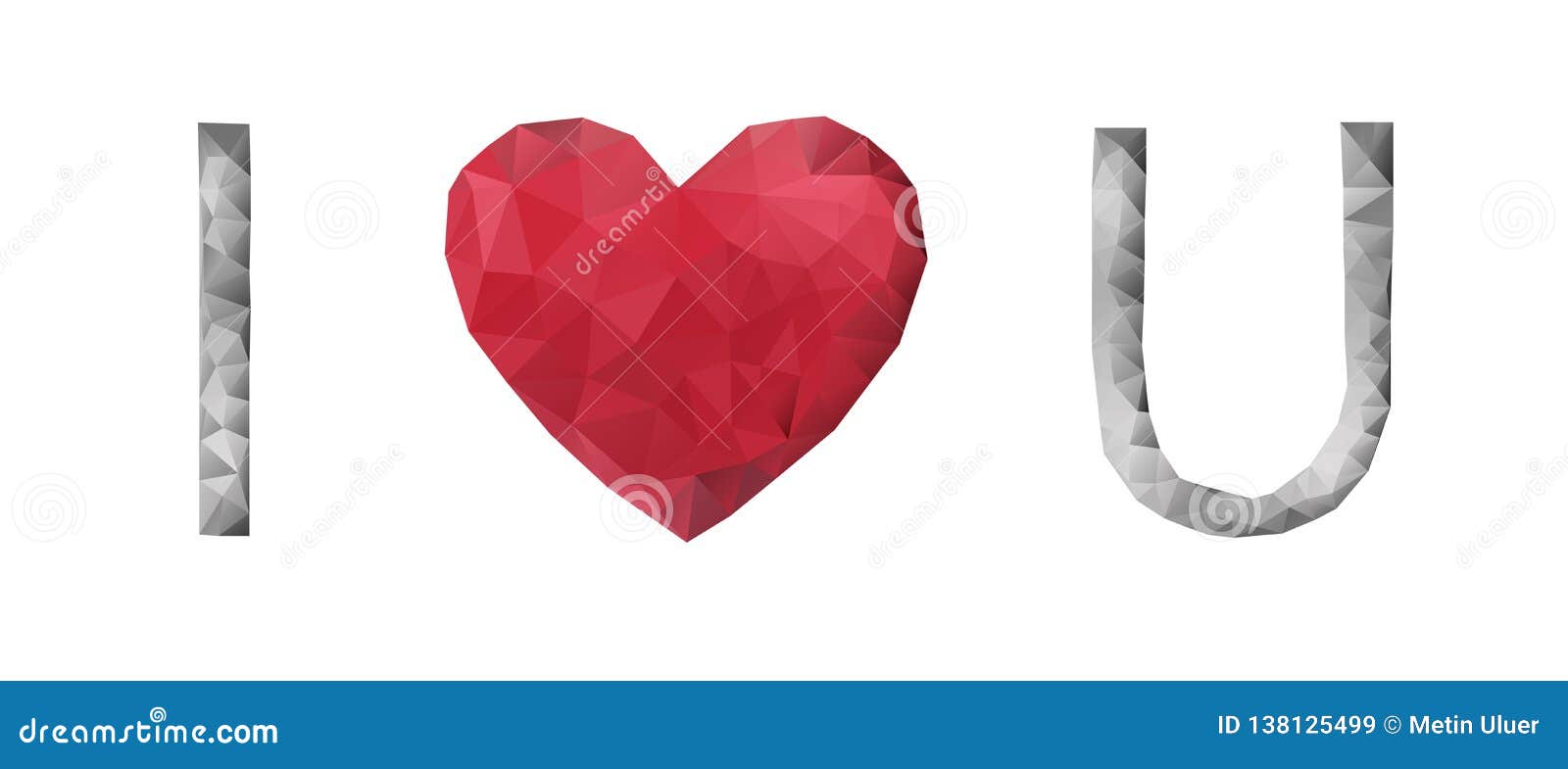 Ä°solated Triangle 3D Heart Vector Stock Vector - Illustration of love ...