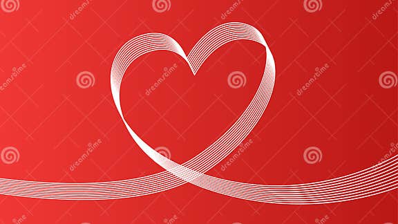 Heart Wave Vector Icon Background Stock Vector - Illustration of ...