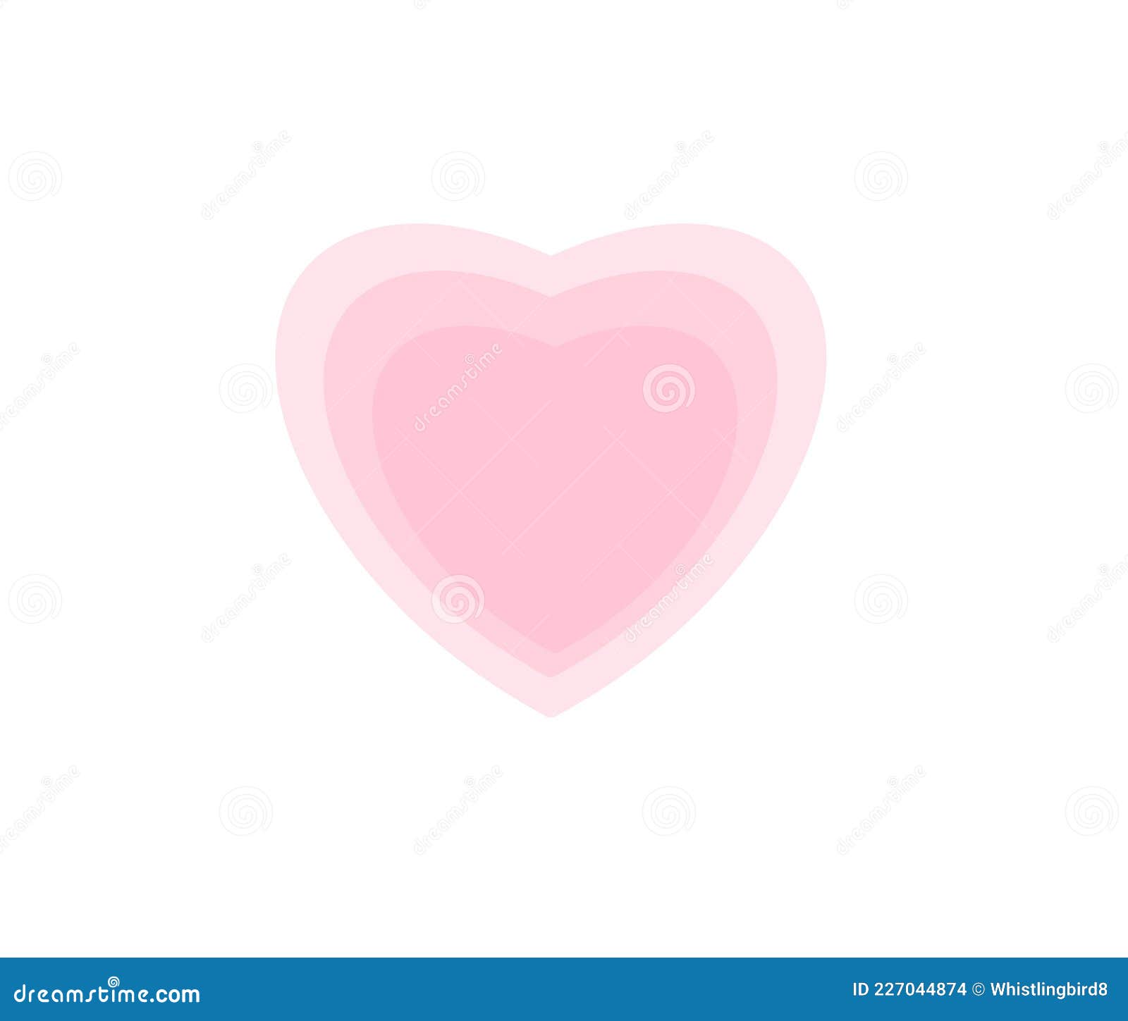 Heart in white background stock illustration. Illustration of dieting ...