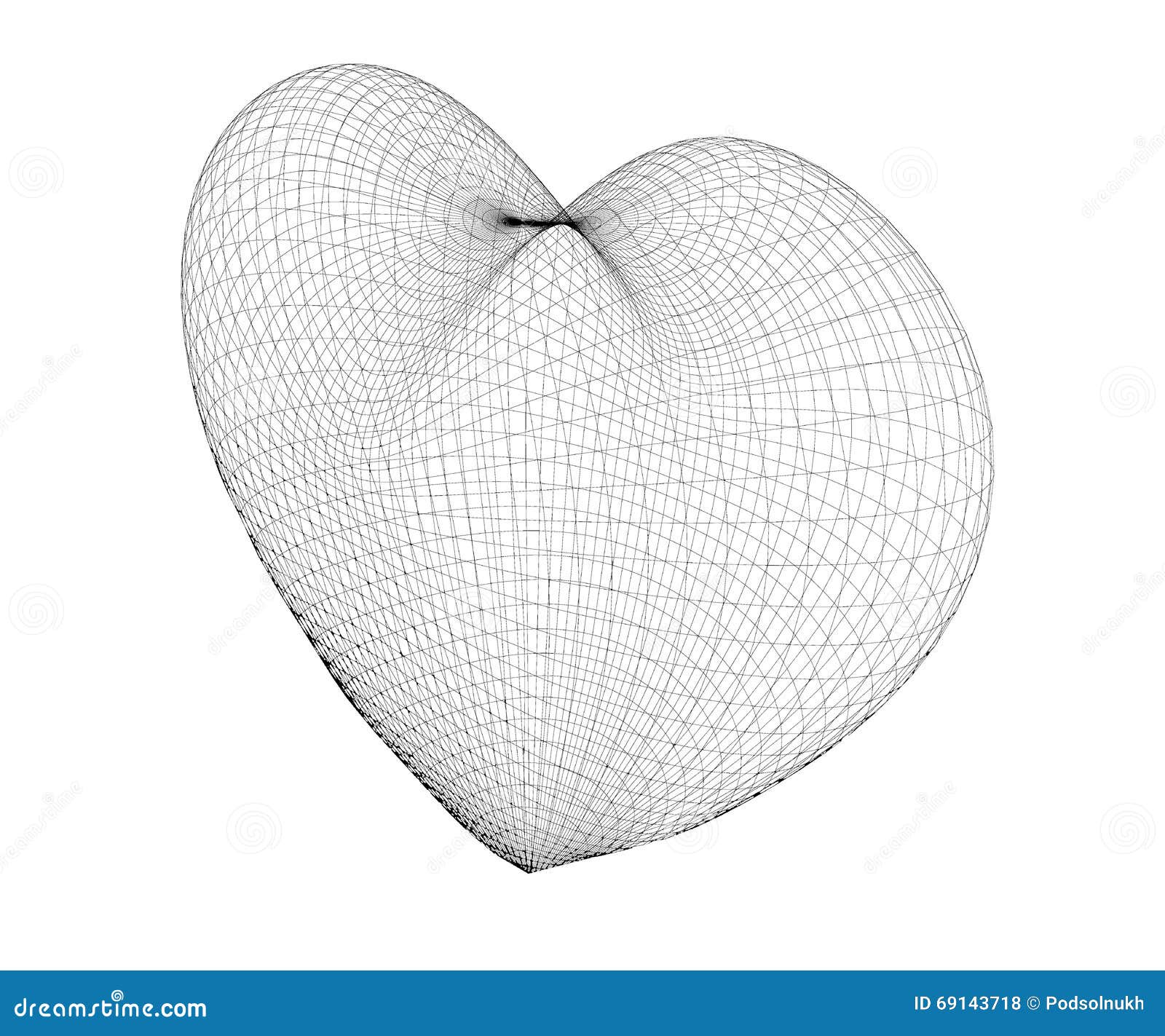 Heart wire frame stock illustration. Illustration of grunge - 69143718