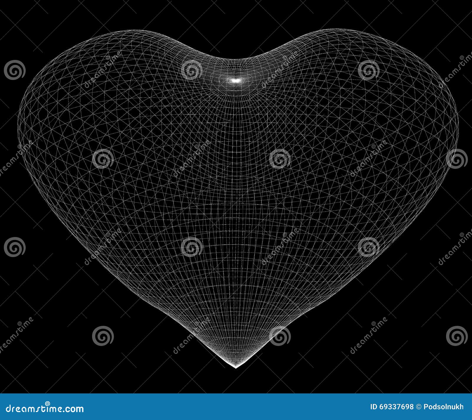 Heart wire frame stock illustration. Illustration of hearts - 69337698