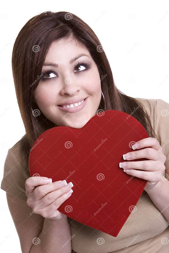 Heart Woman stock photo. Image of girls, teenagers, smile - 1845498