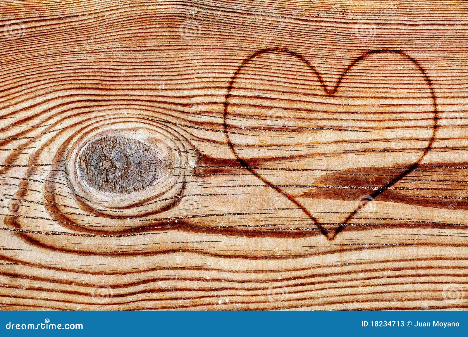 Heart on a wood board stock image. Image of card, decorative - 18234713