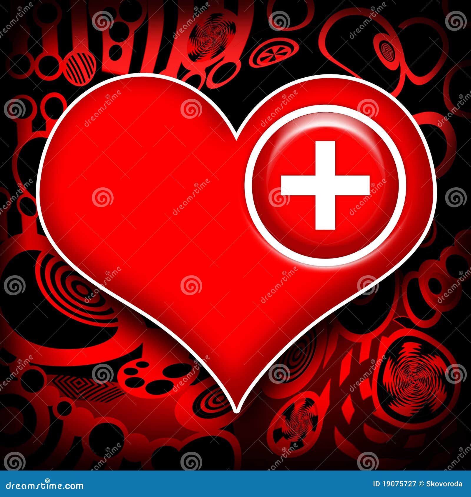 Heart Work Medical Recovery Stock Illustration - Illustration of ...
