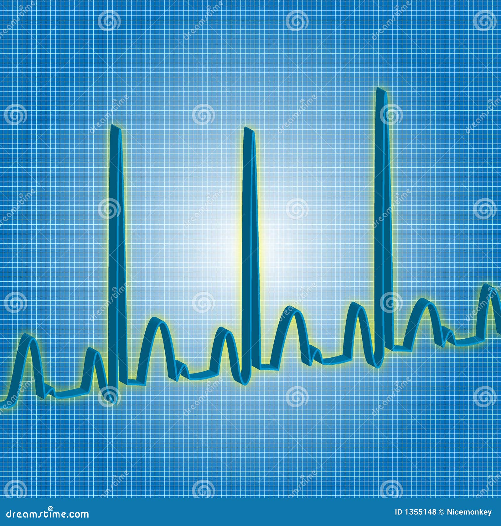 Heartbeat Blue Picture. Image: 1355148