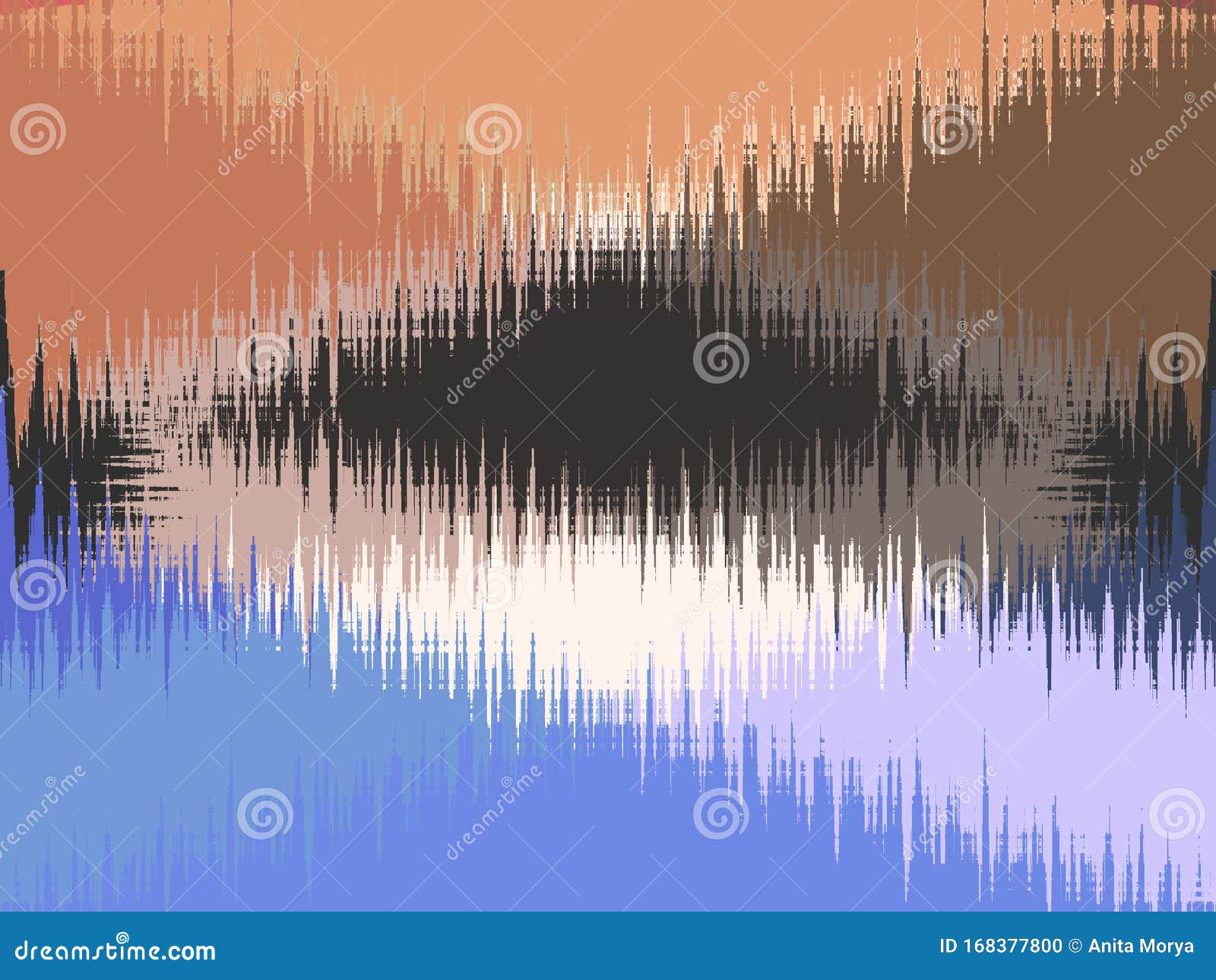 Heartbeat Graphic Effect Design. Stock Illustration - Illustration of ...