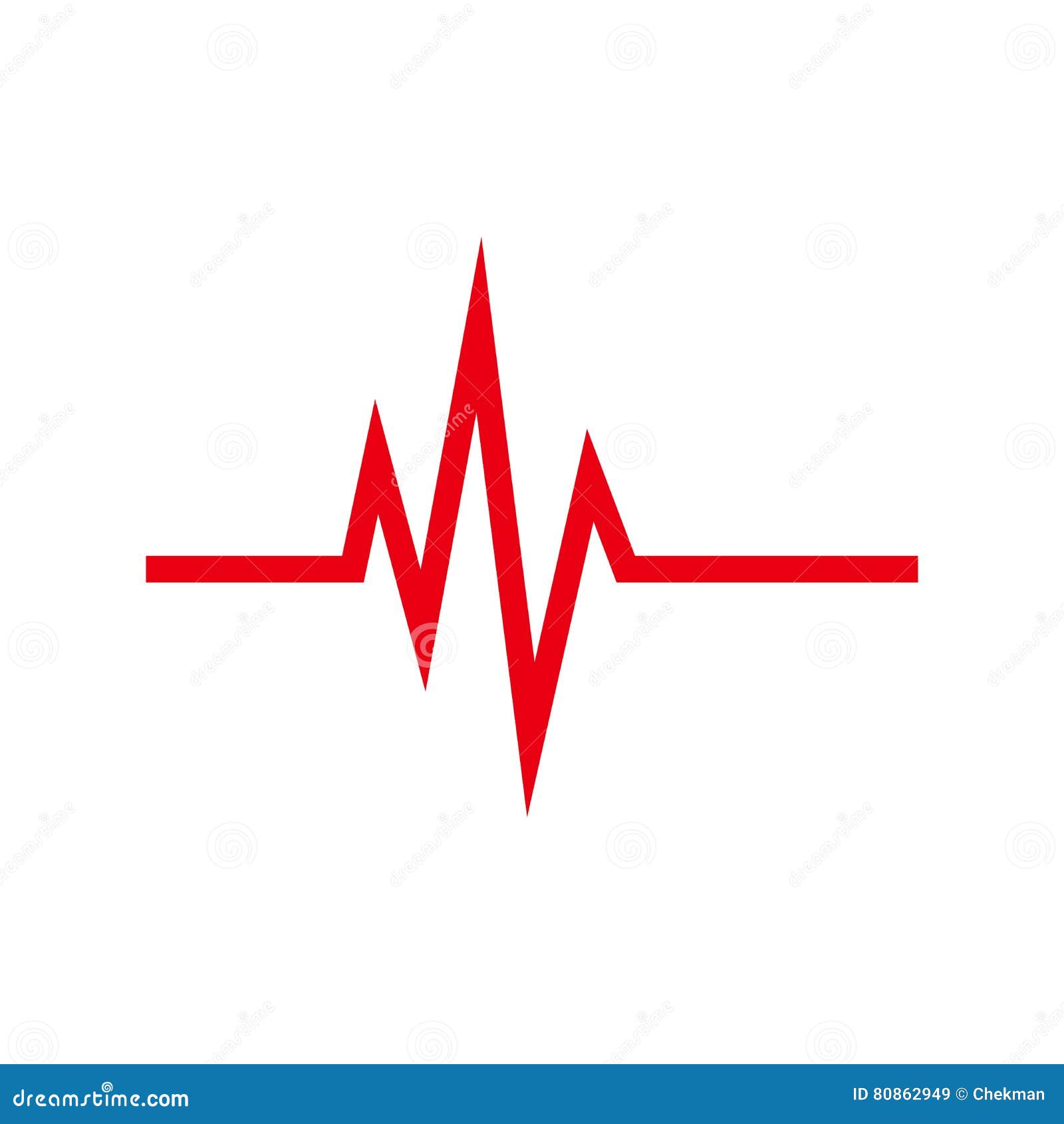 Heartbeat Icon - Illustration. Stock Illustration - Illustration of ...