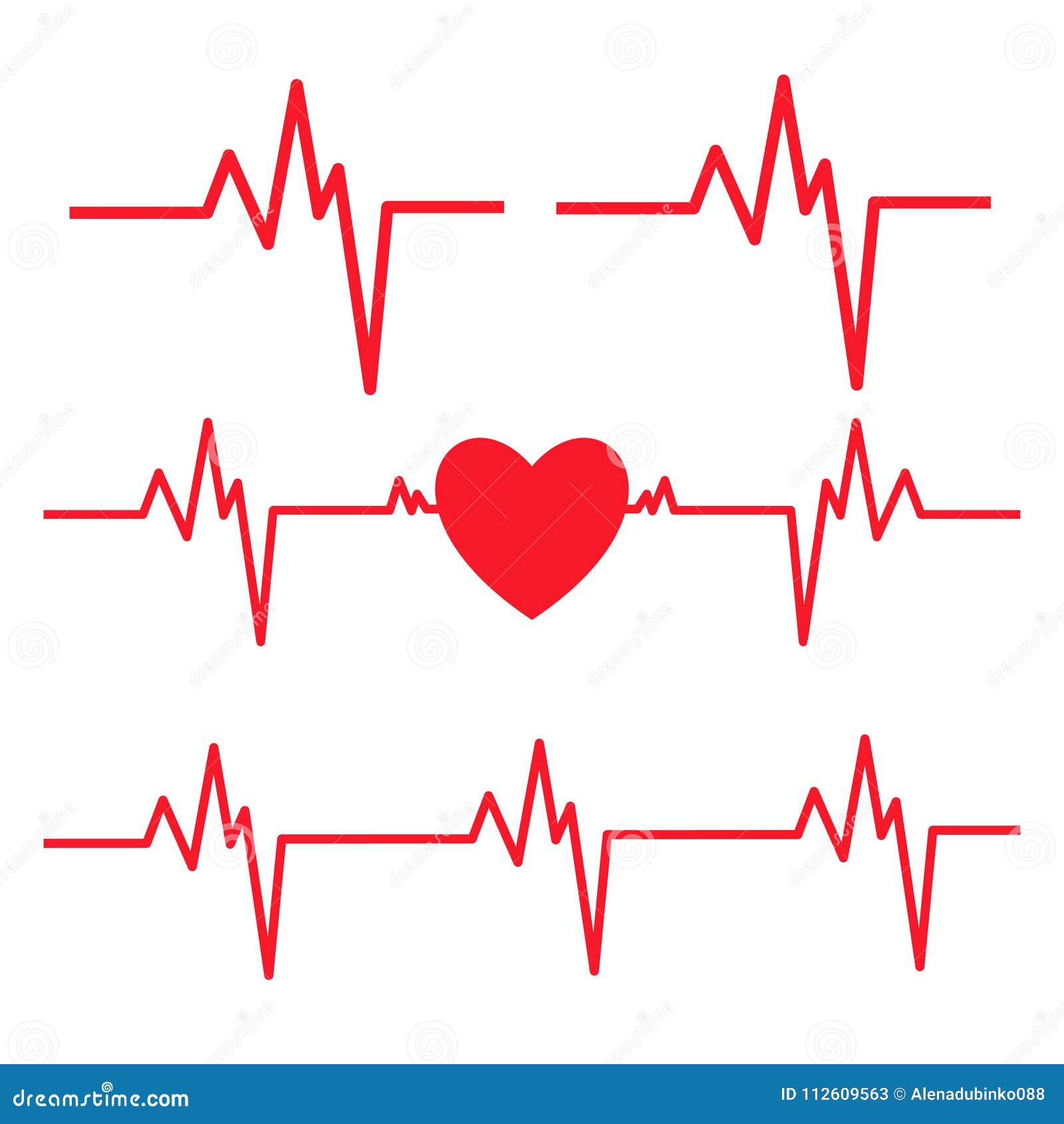 Cardiogram Icon. A Simple Line Drawing Of An Apparatus For Measuring ...