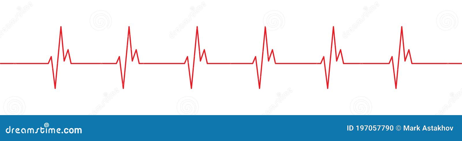 Heartbeat Red Line Icon. Heart Pulse, Rhythm Vector Icon Stock Vector ...