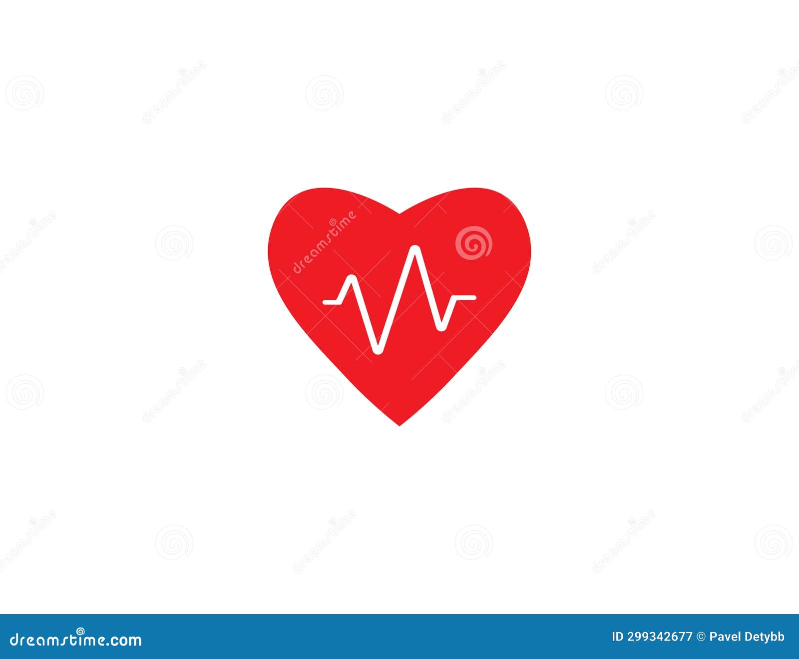 Heartbeat, Vital Icon. Vector Illustration. Stock Illustration ...