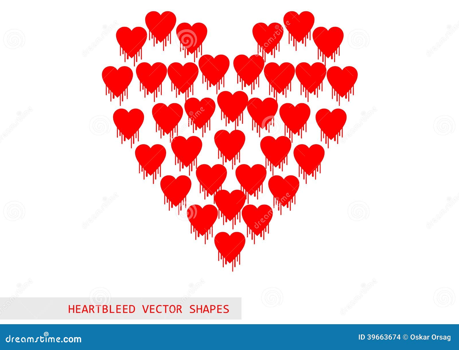 Heartbleed Openssl Bug Vector Shape | CartoonDealer.com #39662984