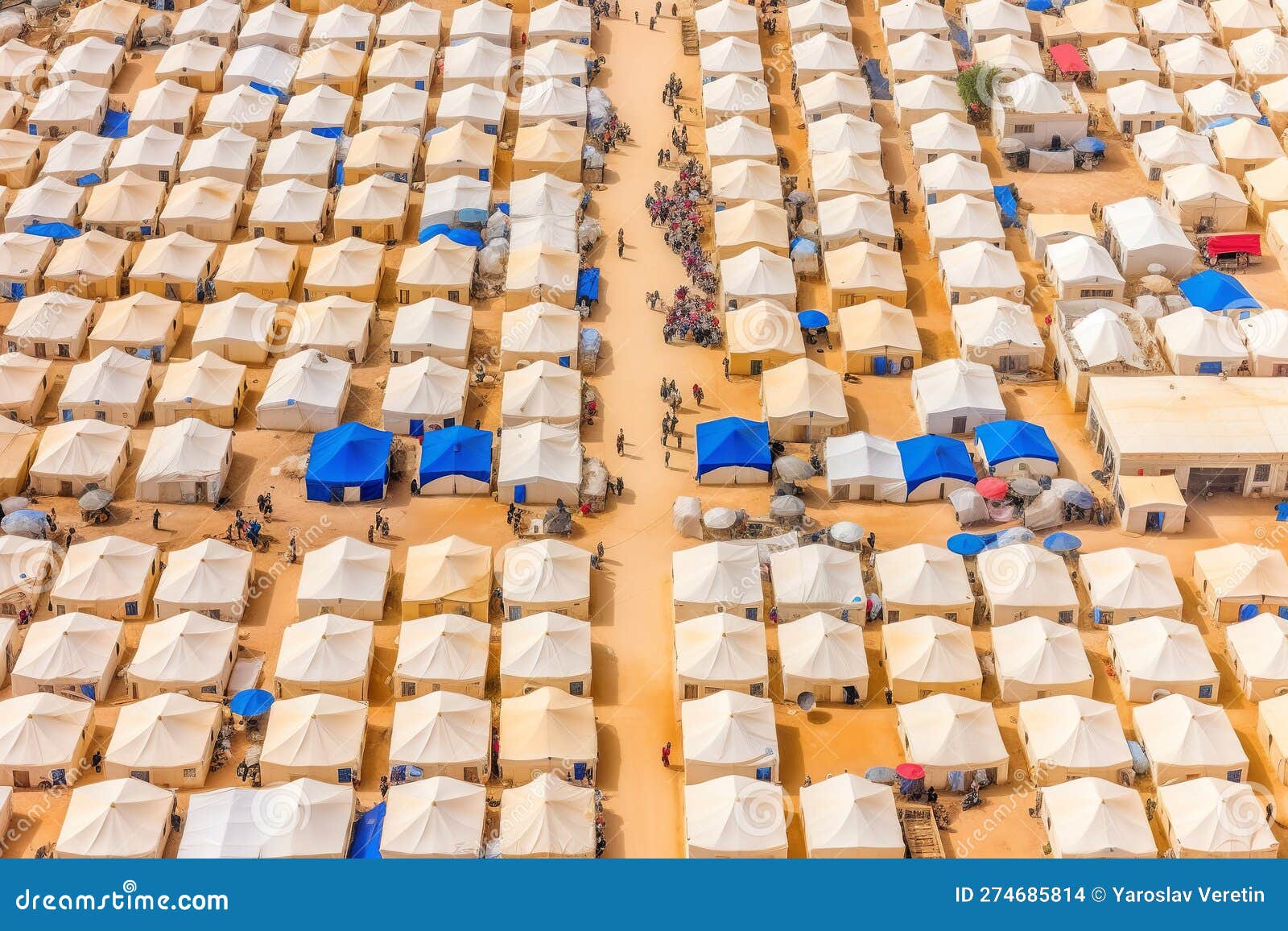 Heartbreaking Glimpse of Refugee Camp, a Devastating Result of War and ...