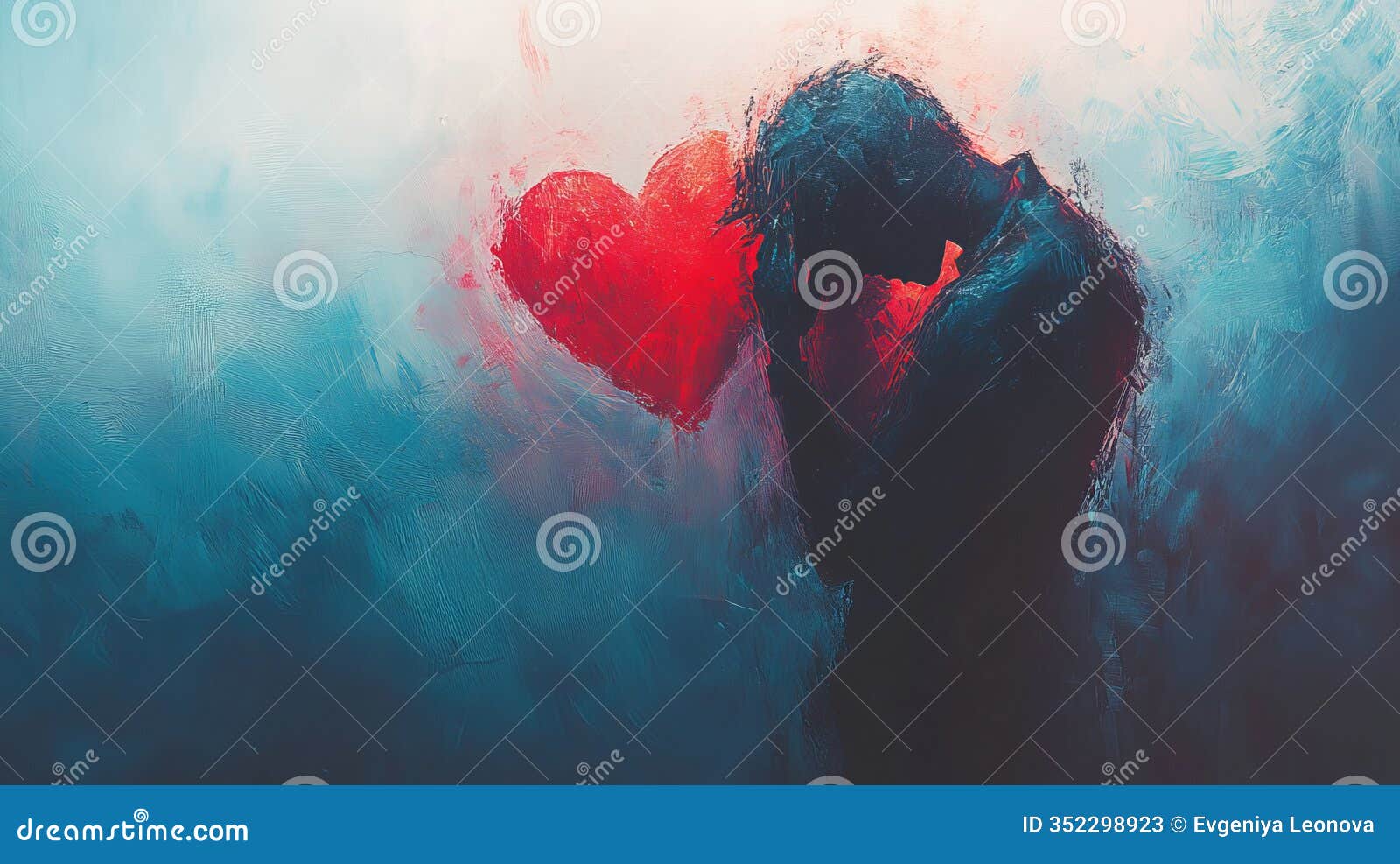 A Heartbreaking Visual Representation of Emotion Capturing the Essence ...