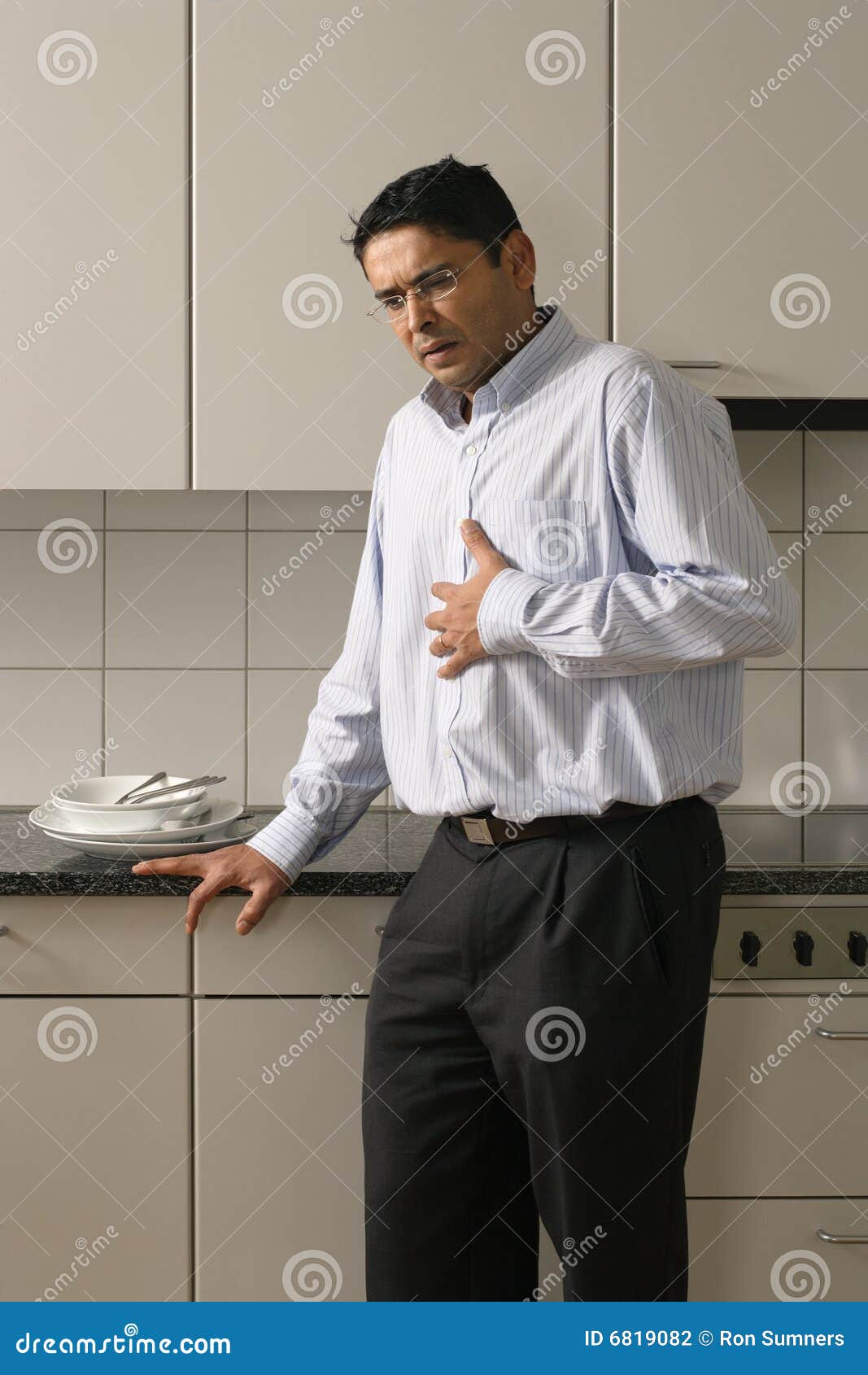 Heartburn stock photo. Image of pain, kitchen, expression - 6819082