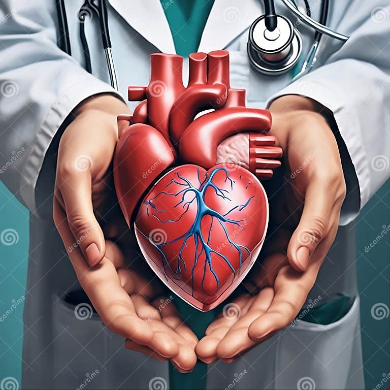 Heartfelt Transformations: AI-Generated Art for World Heart Day Stock ...