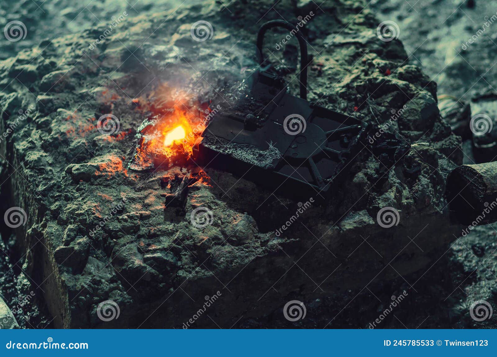 The Hearth is Extinguished. Objects that Were Burned. the Ashes of the ...