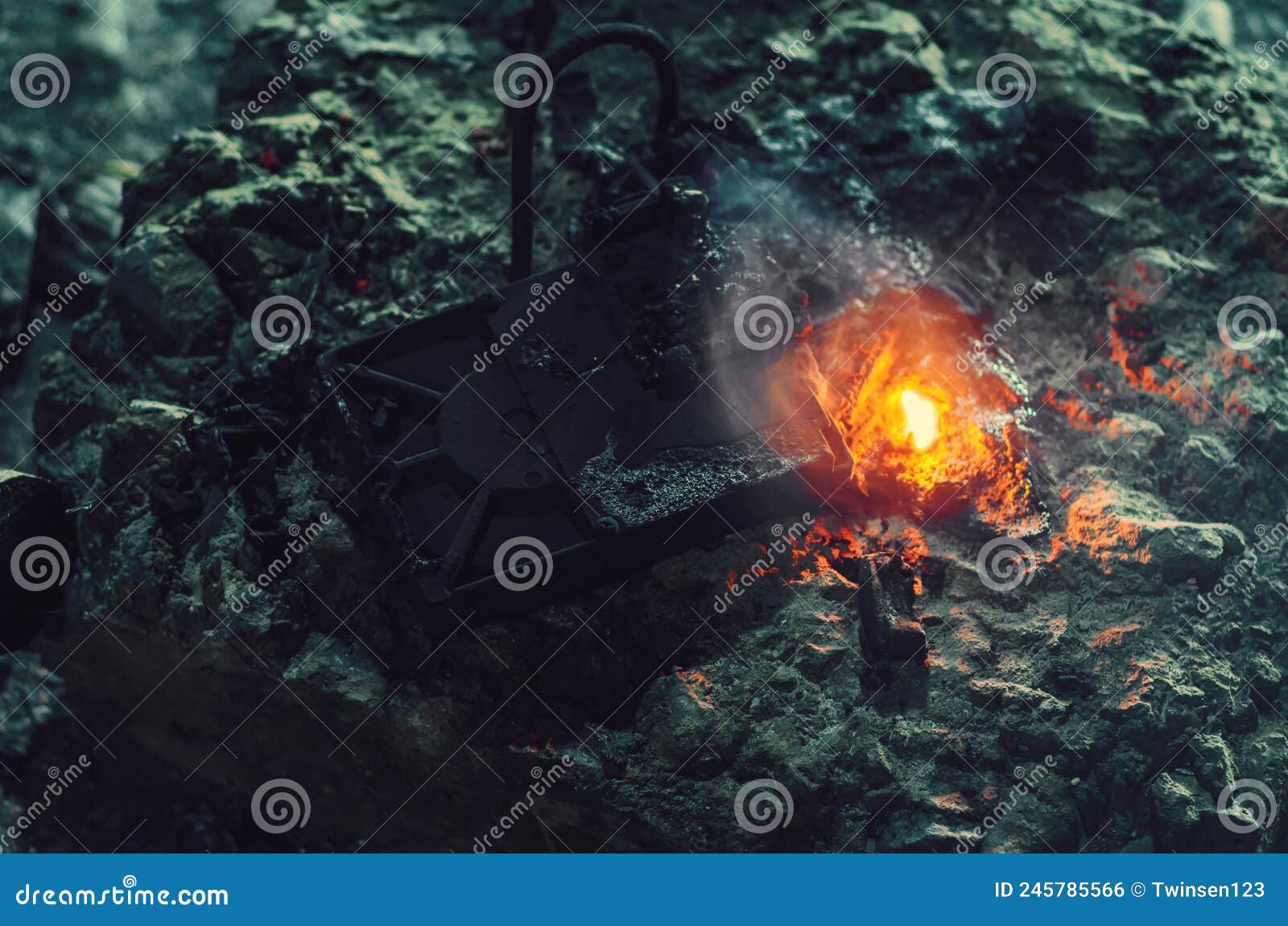 The Hearth is Extinguished. Objects that Were Burned. the Ashes of the ...