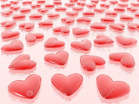 Hearts stock illustration. Illustration of romance, symbol - 1791932