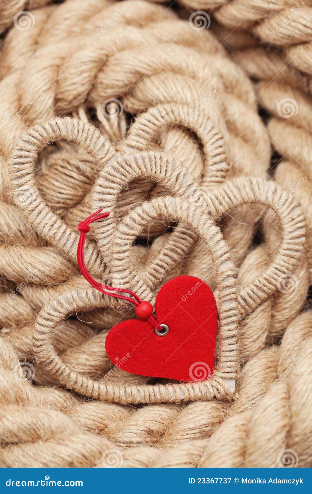 Hearts stock image. Image of love, heart, rope, twisted - 23367737
