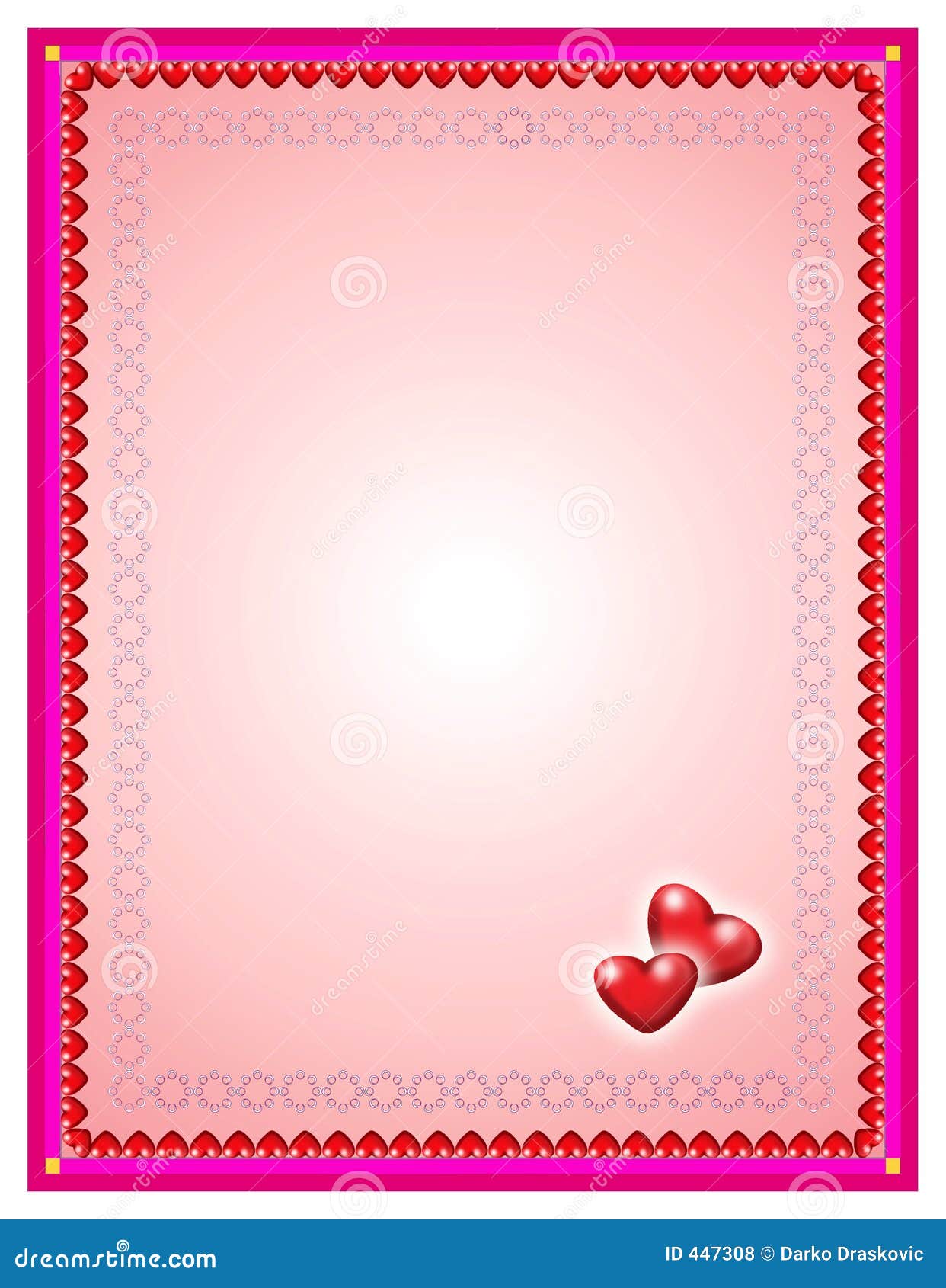 Hearts 3 stock illustration. Illustration of spouse, connection - 447308