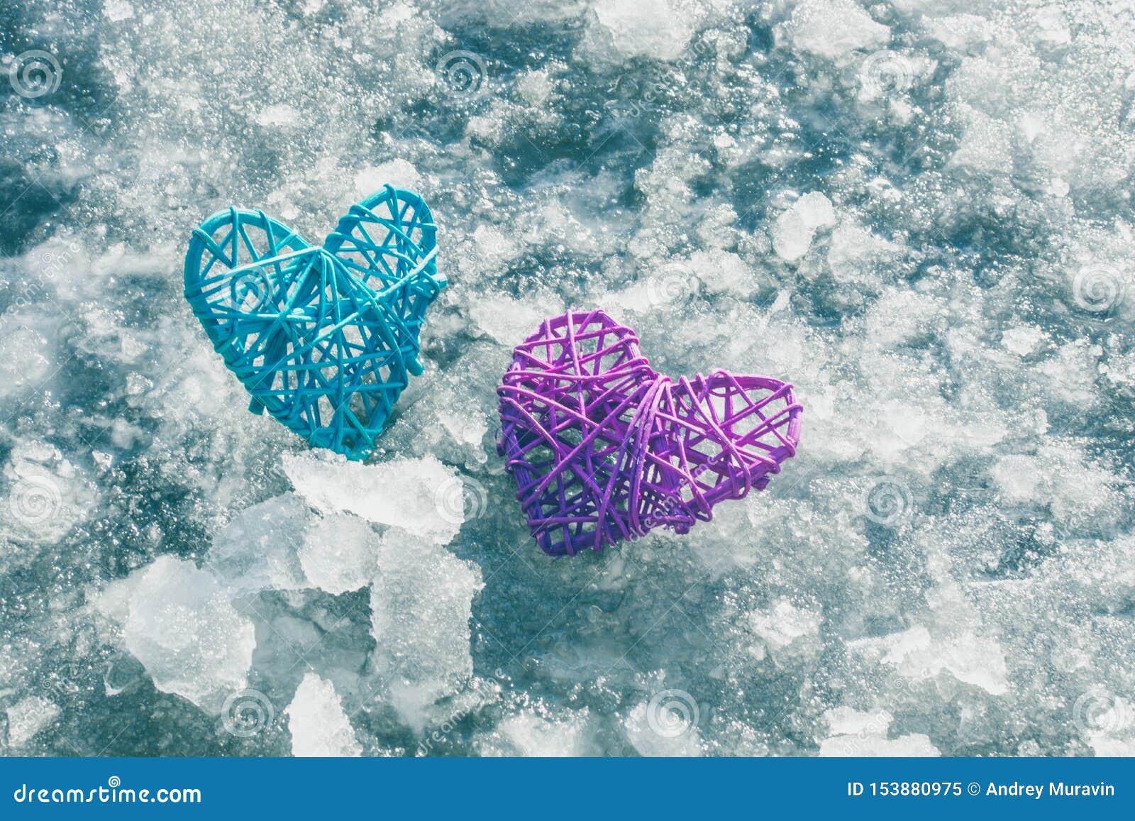 Love and ice stock image. Image of card, valentine, background - 153880975