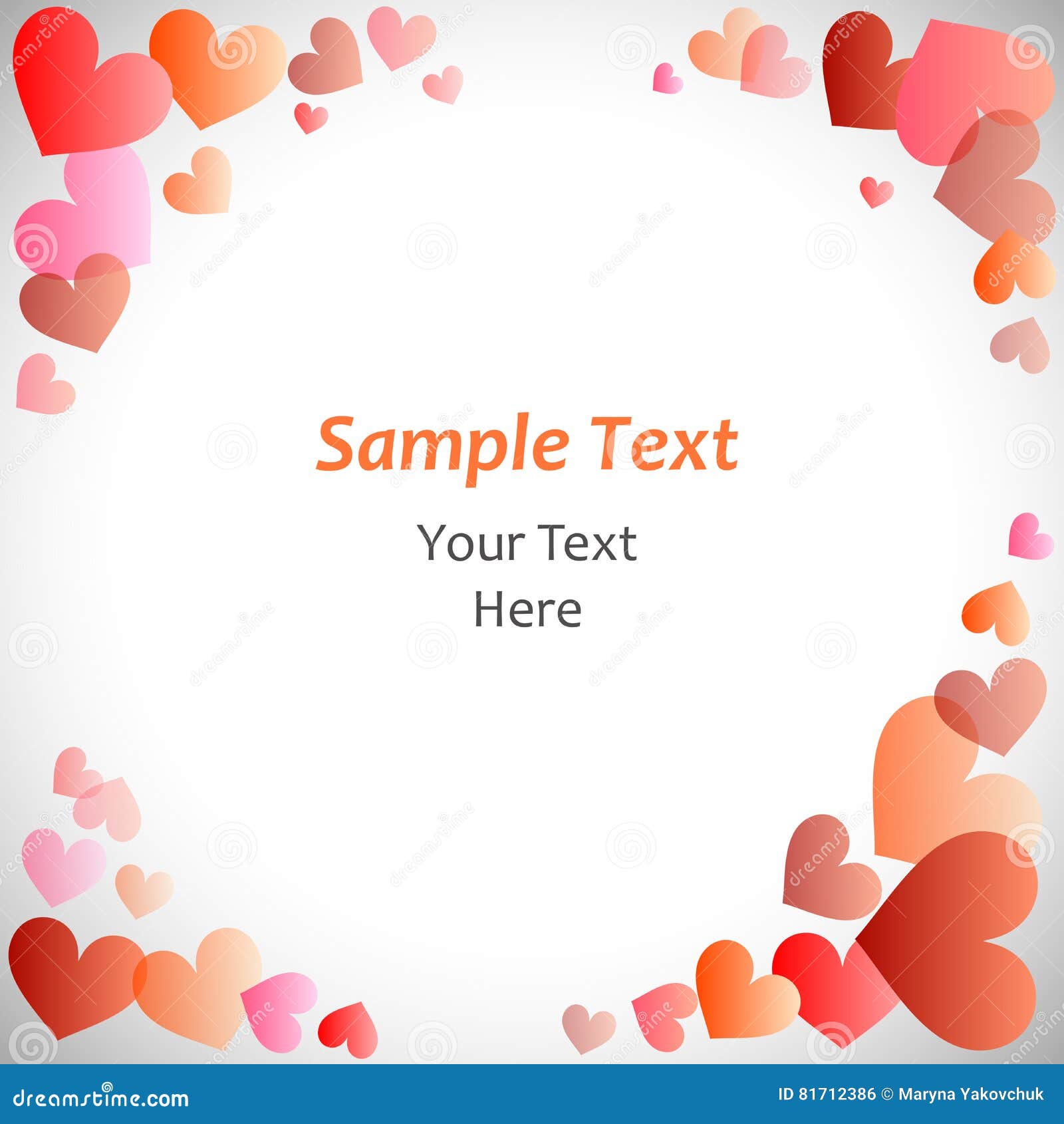 The hearts background stock vector. Illustration of material - 81712386