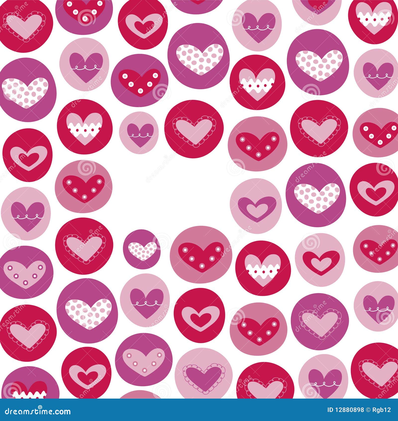 Hearts background design stock vector. Illustration of decorative ...