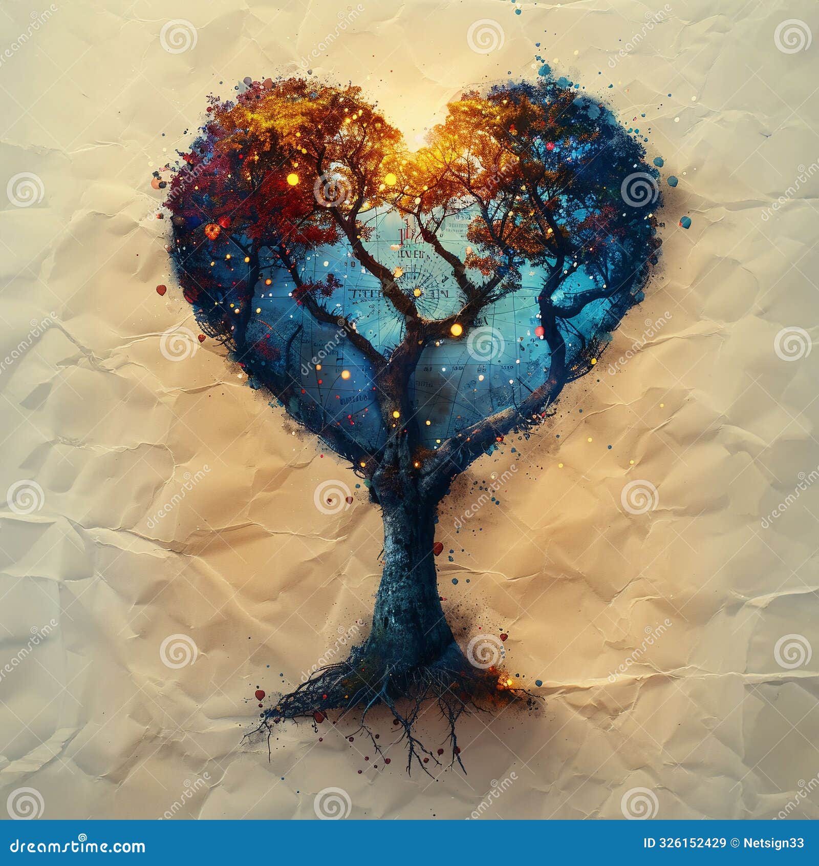Hearts and Charts: the Map of Emotion - a Tree in the Shape of a Heart ...
