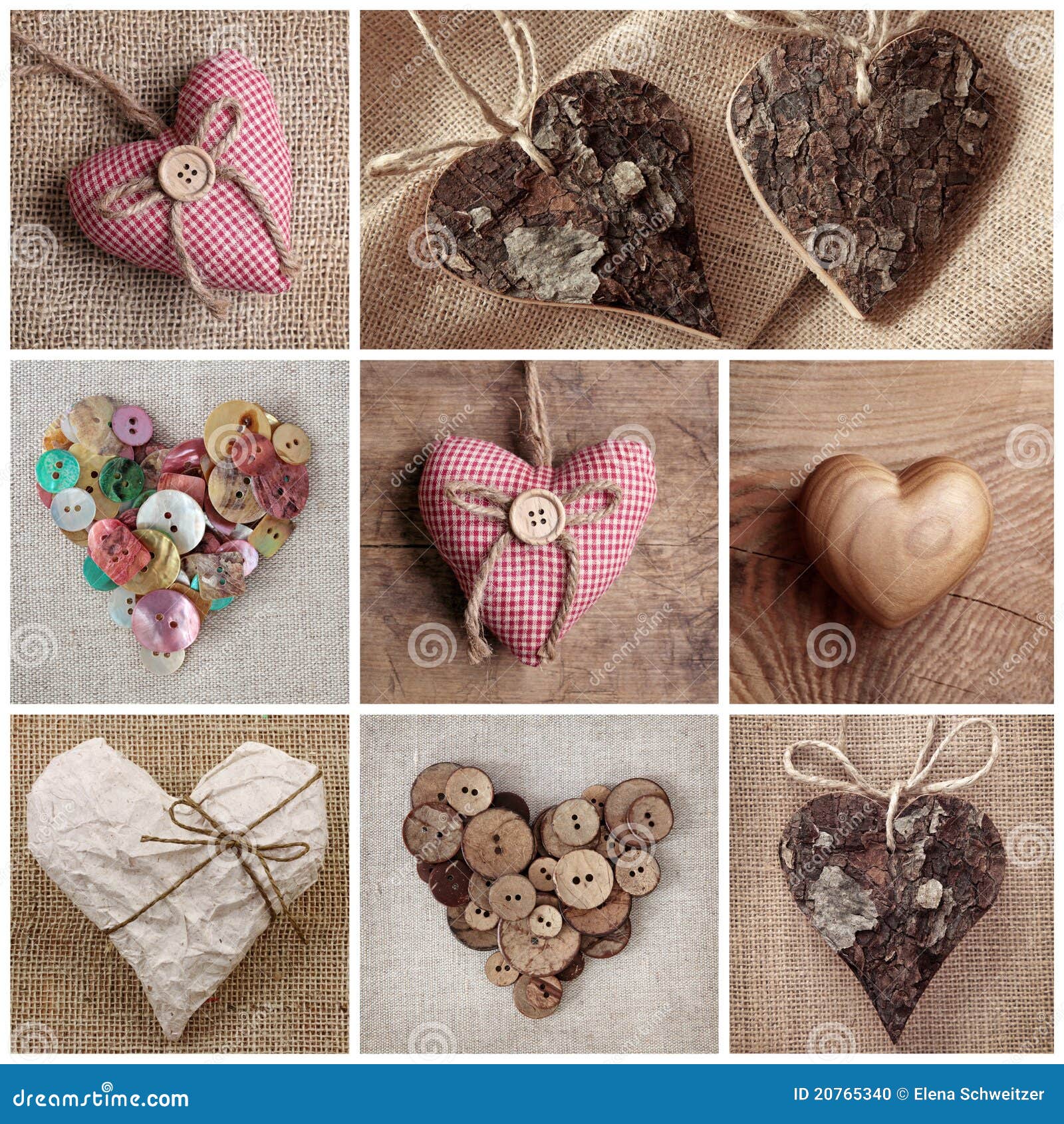 Hearts collage stock photo. Image of paper, collection - 20765340