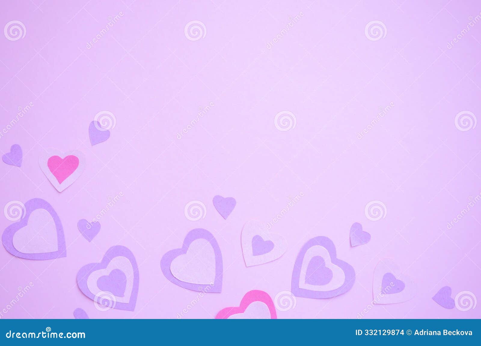 Hearts Congratulation Card Background Stock Photo - Image of font ...