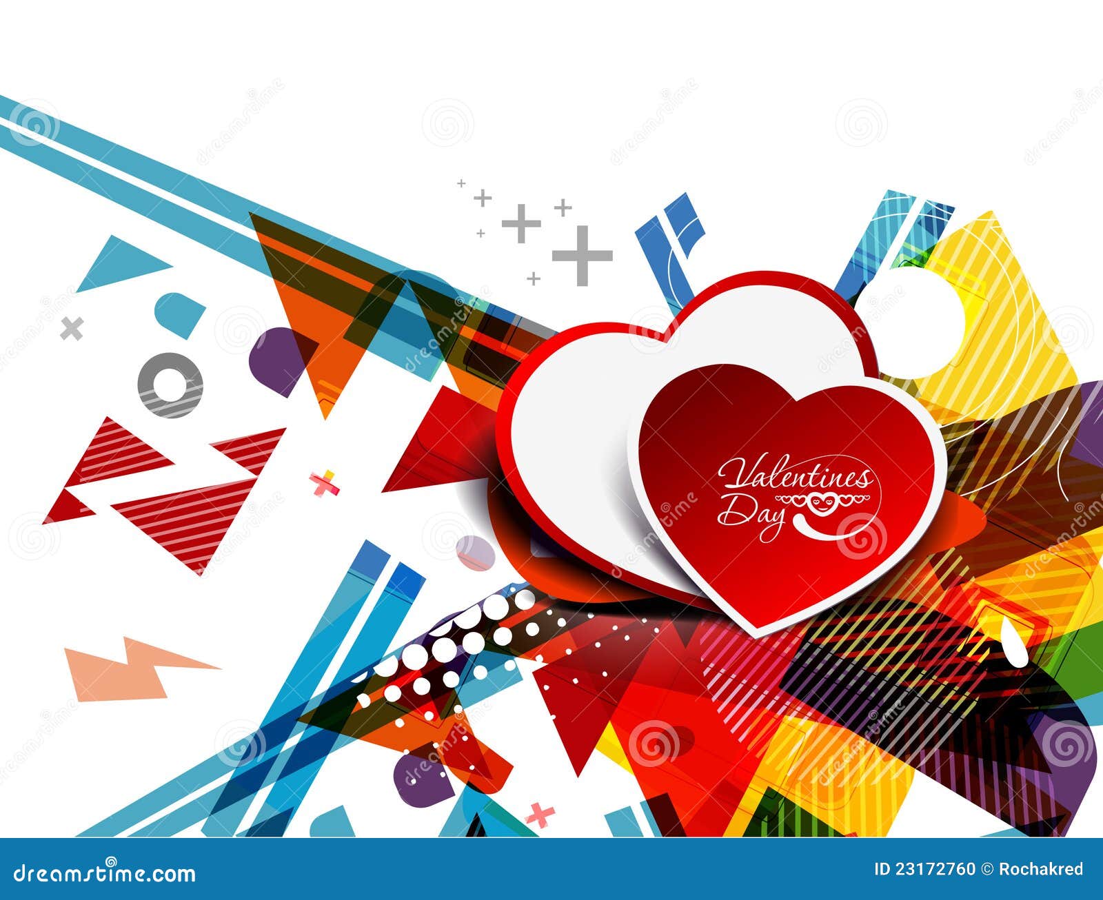 Hearts design illustration stock vector. Illustration of bright - 23172760