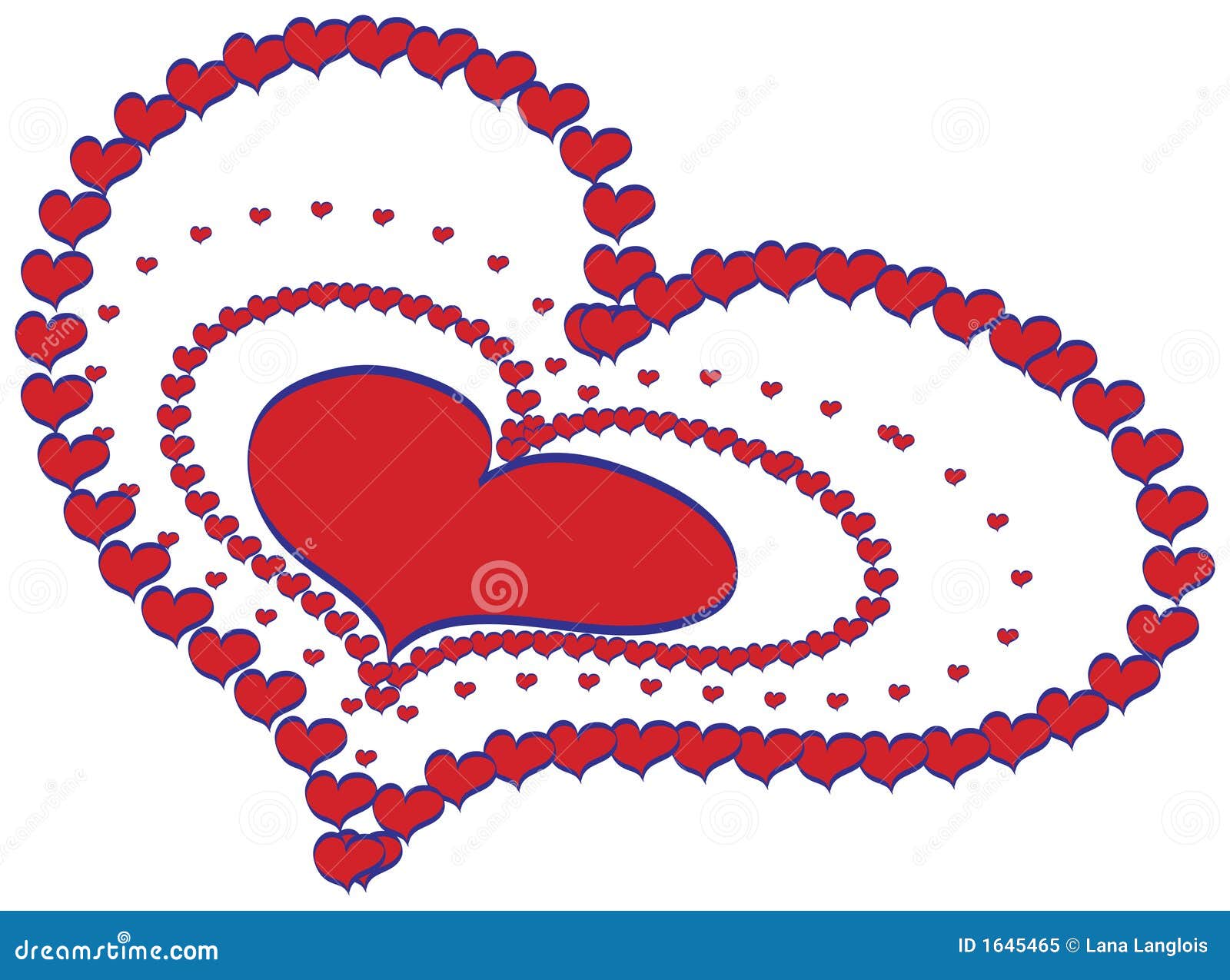Hearts design vector stock vector. Illustration of graphic - 1645465