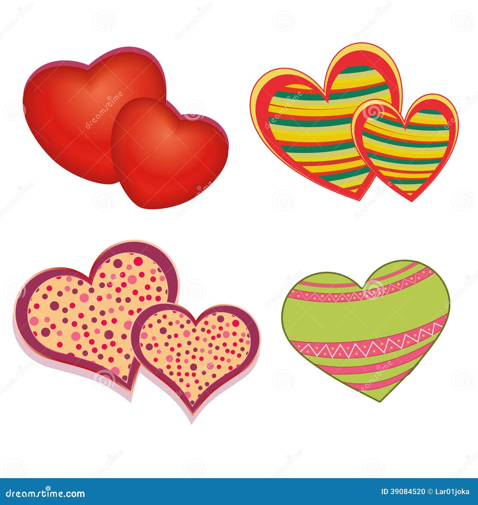 Hearts stock illustration. Illustration of gift, limit - 39084520