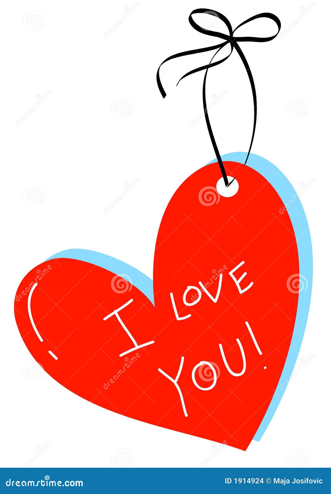 Hearts note 02 stock vector. Illustration of colors, love - 1914924