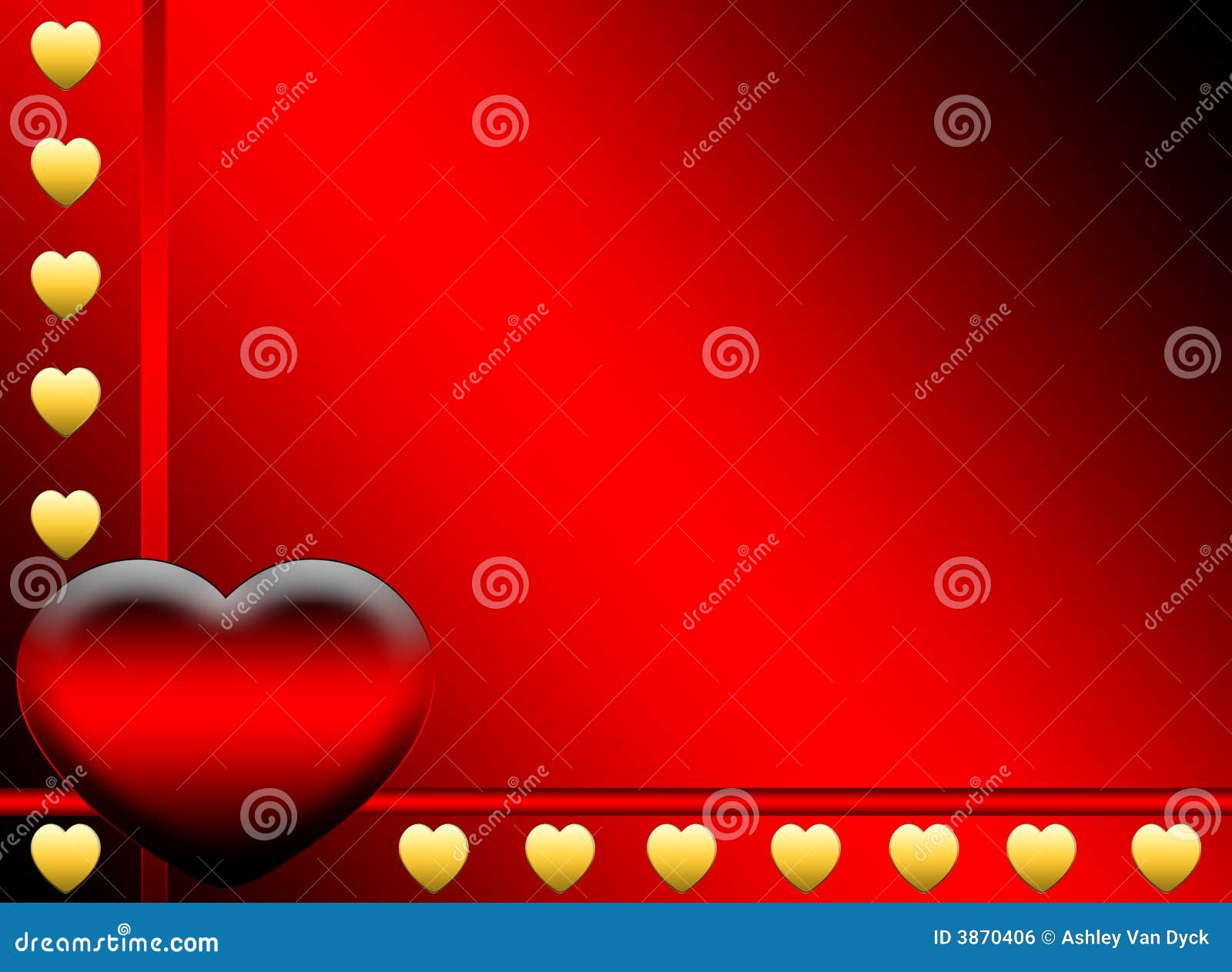 Hearts Page Background stock illustration. Illustration of page - 3870406